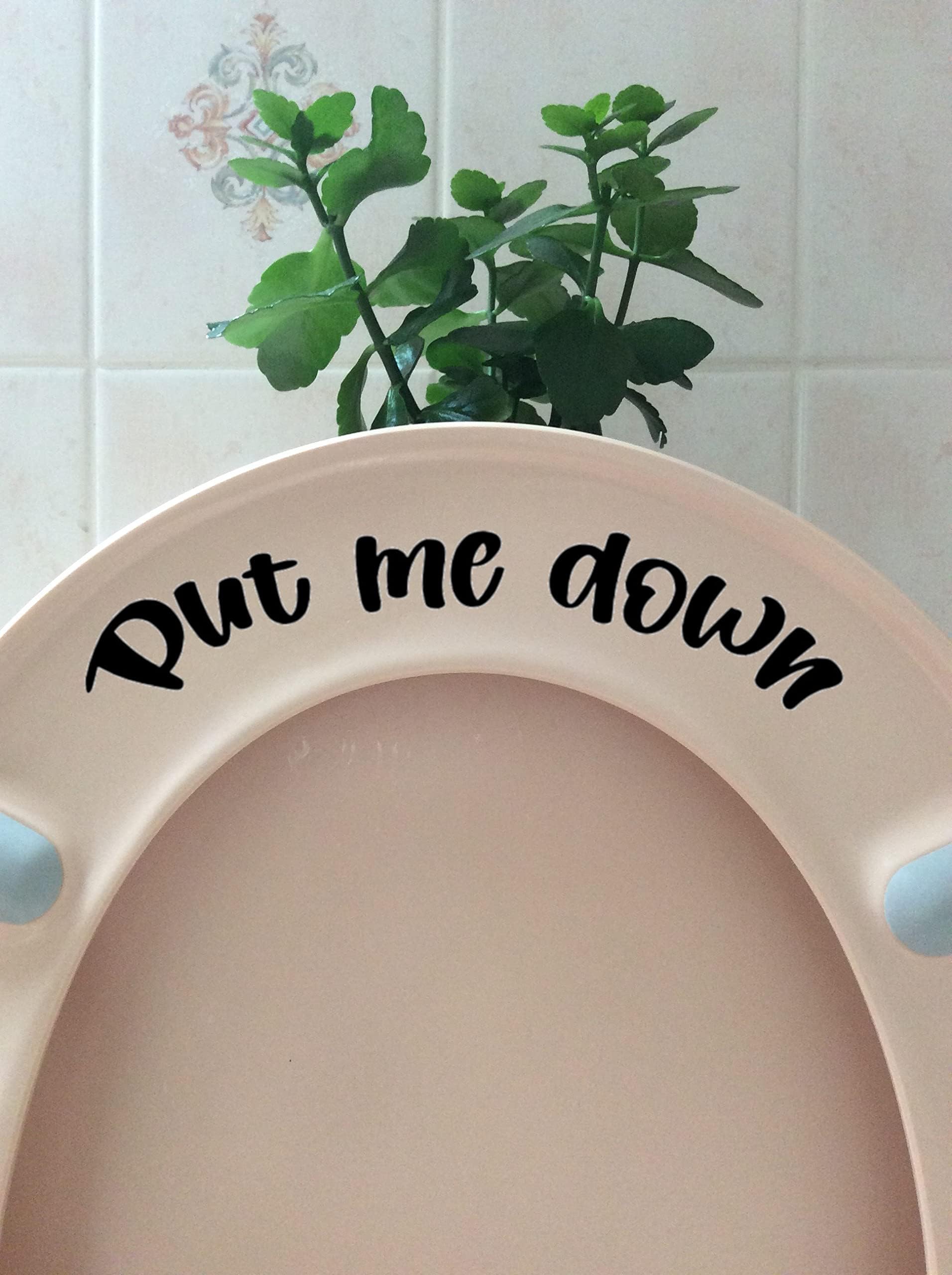 Funny Hit The Target Toilet Sticker Grow In Dark WC Wall Sticker Decal ...