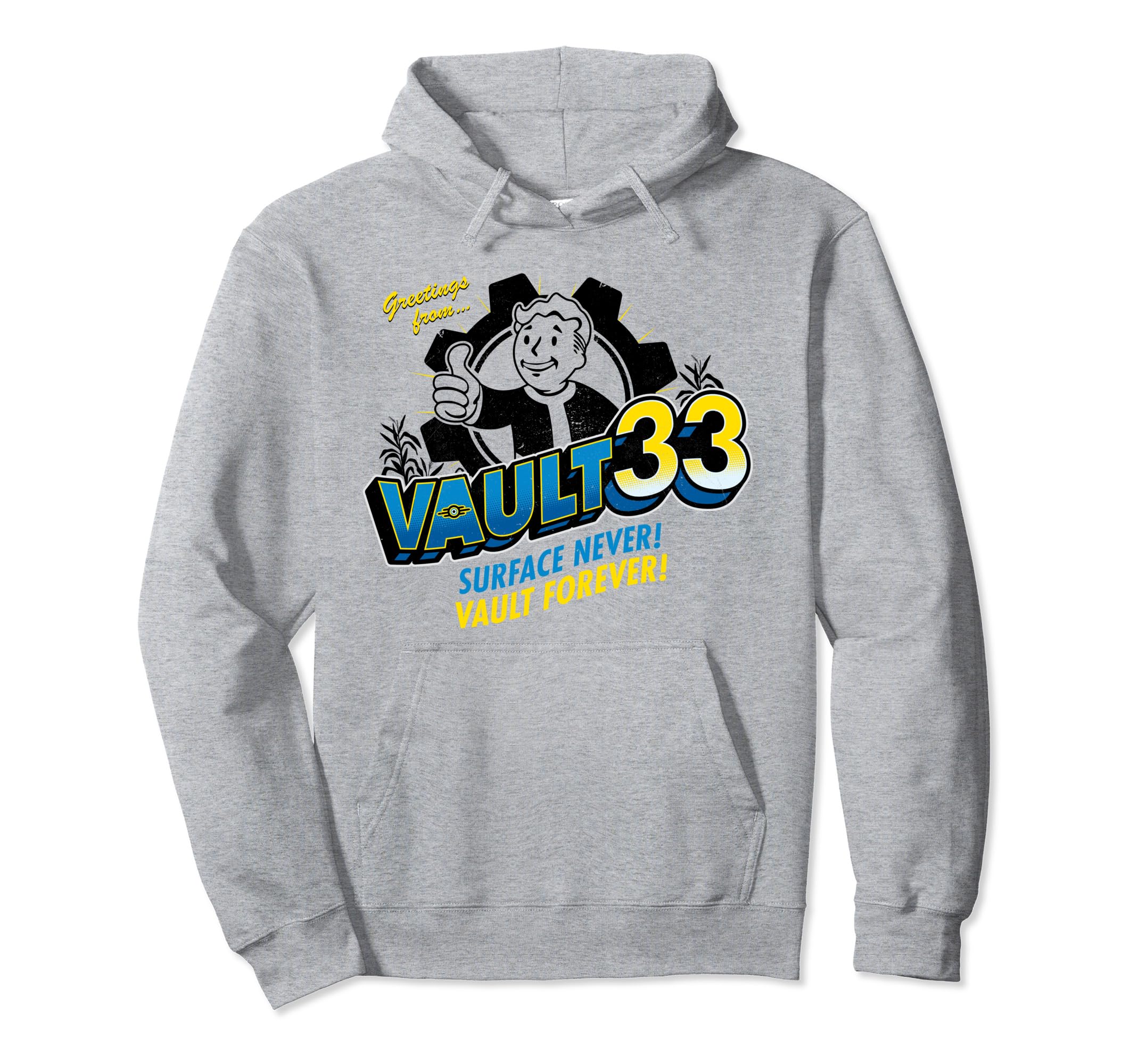 Amazon.com: Fallout - Greetings from... Pullover Hoodie : Clothing ...