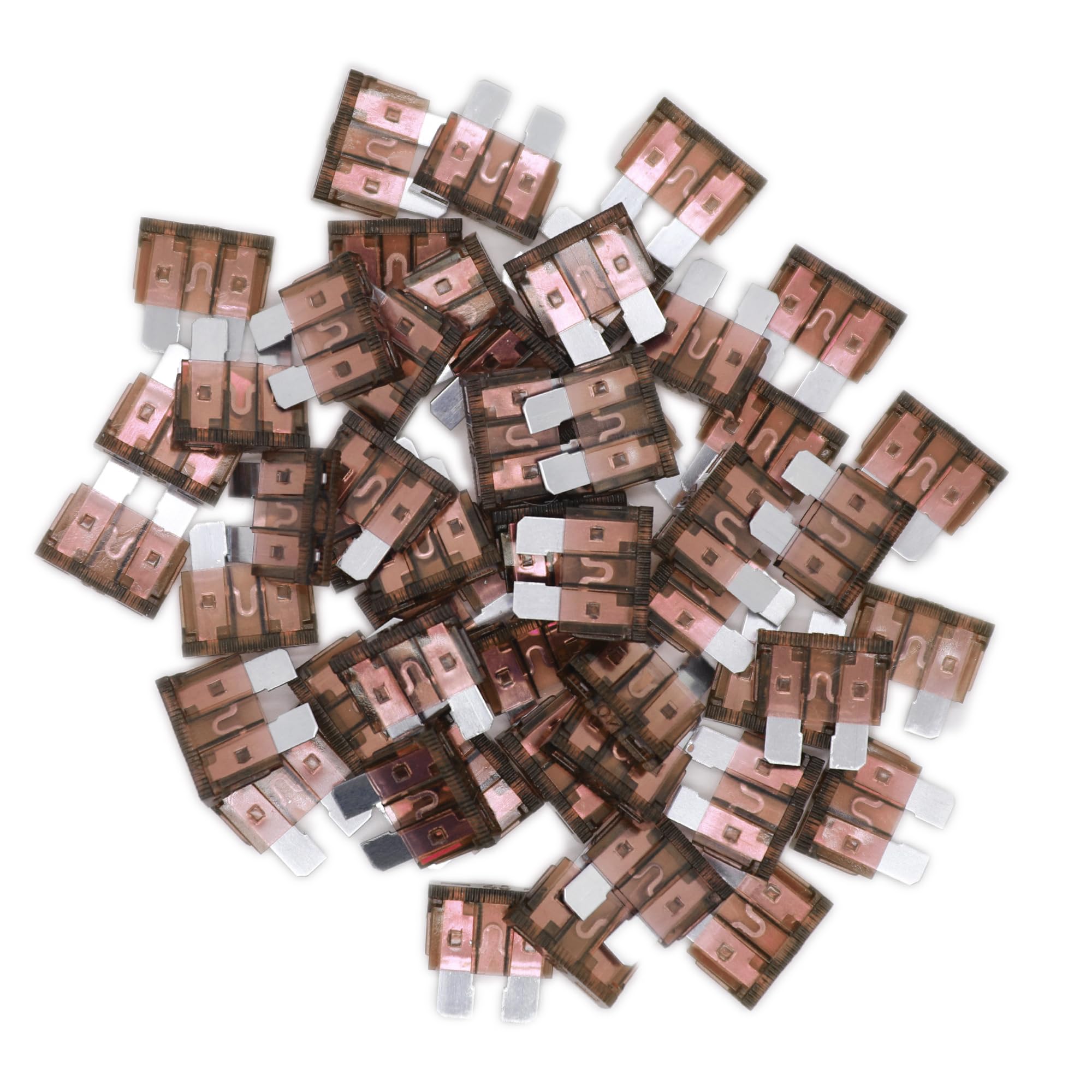 Snapklik.com : (40Pcs) 7.5 Amp Standard Automotive Fuse, 75A 12V 24V ...