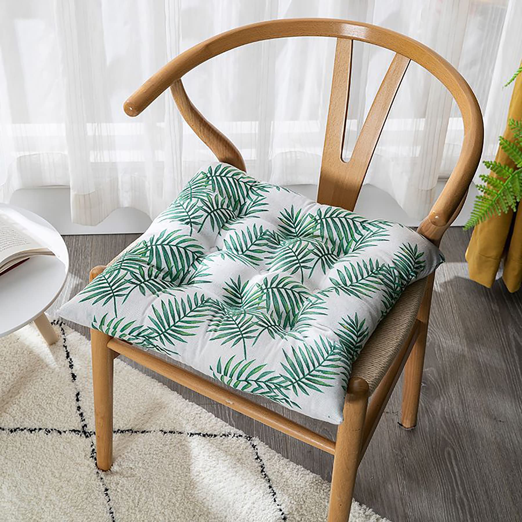 Amazon.com: Chair Cushions for Dining Chairs 6 Pack - Kitchen Chair ...