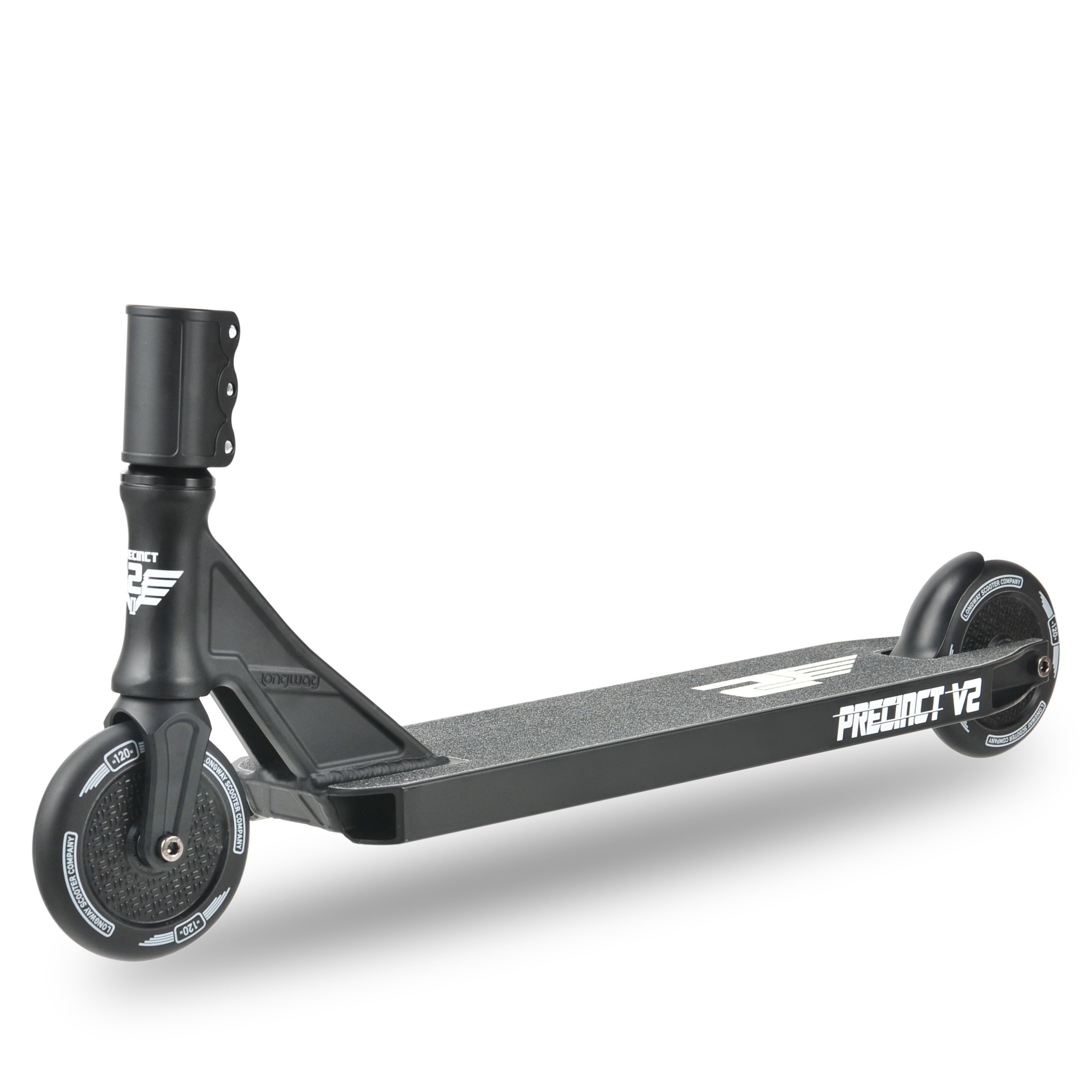 Longway Complete Scooter Precinct Matte Black Longway Precinct 110mm