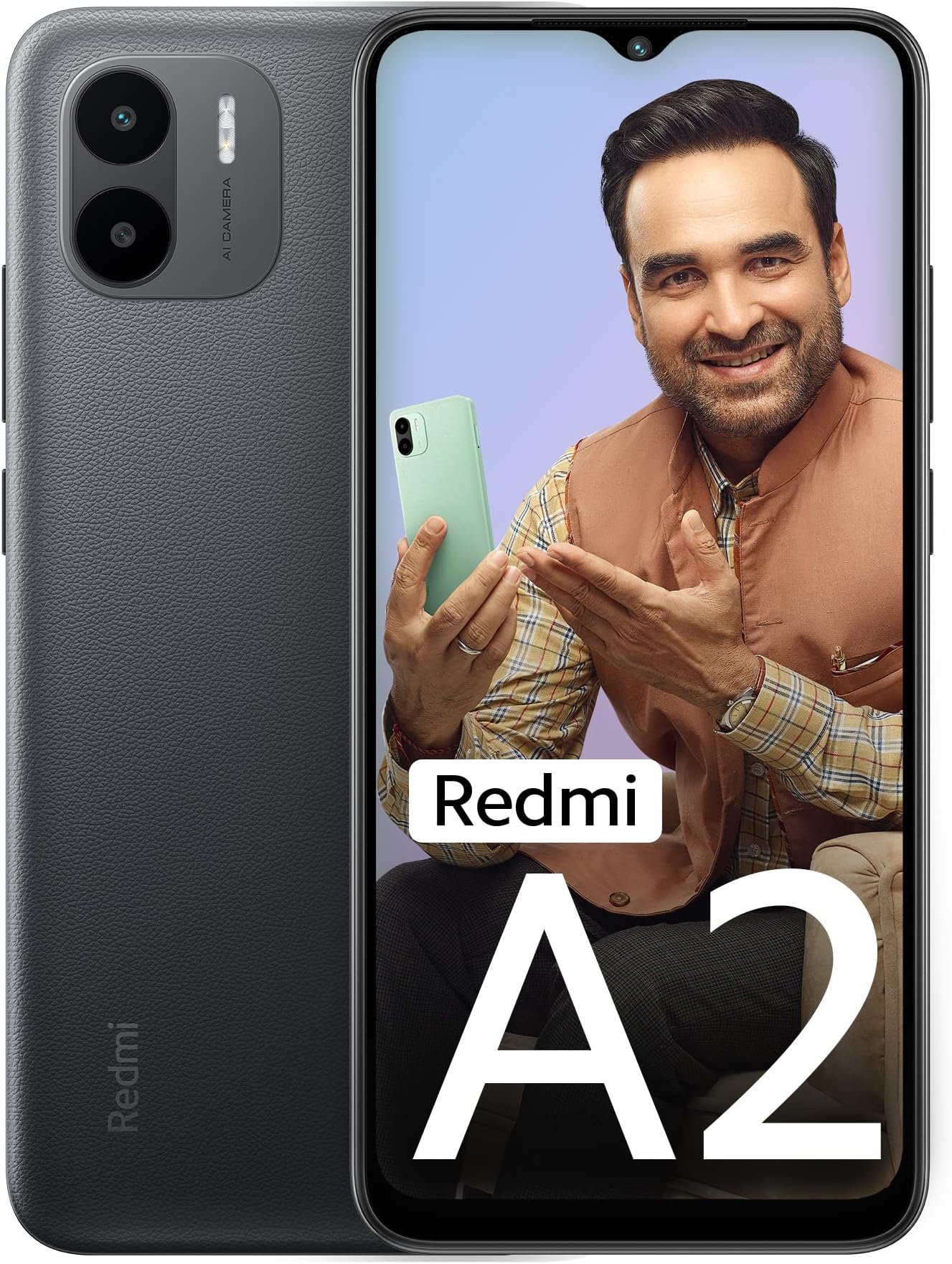 Redmi A2 (Classic Black, 4GB RAM, 64GB Storage) | Powerful Octa Core ...