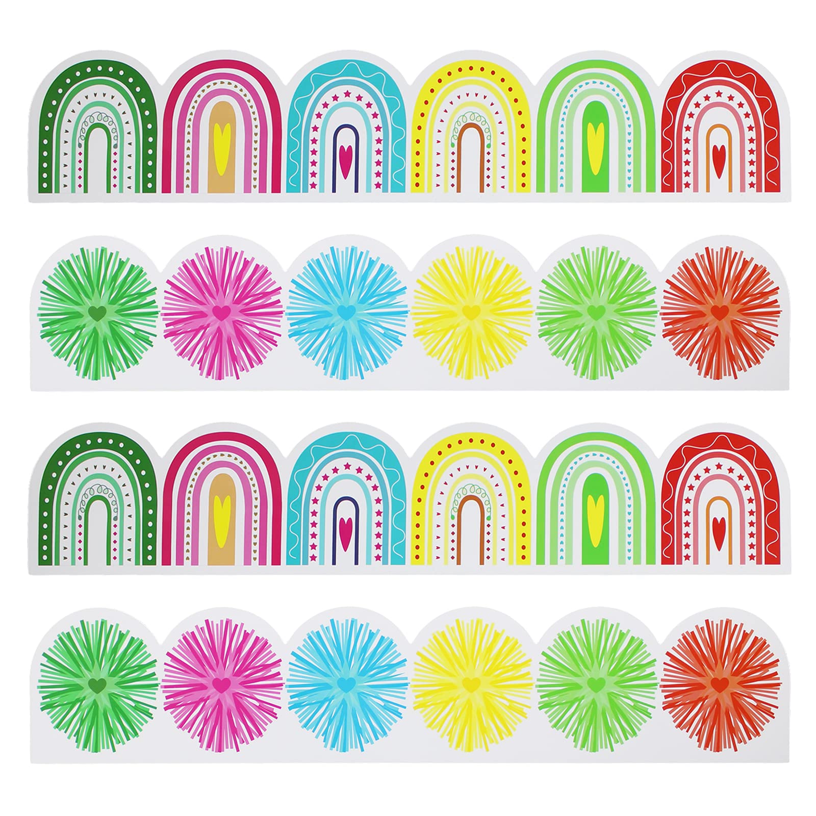 Bursted Clip Art Borders