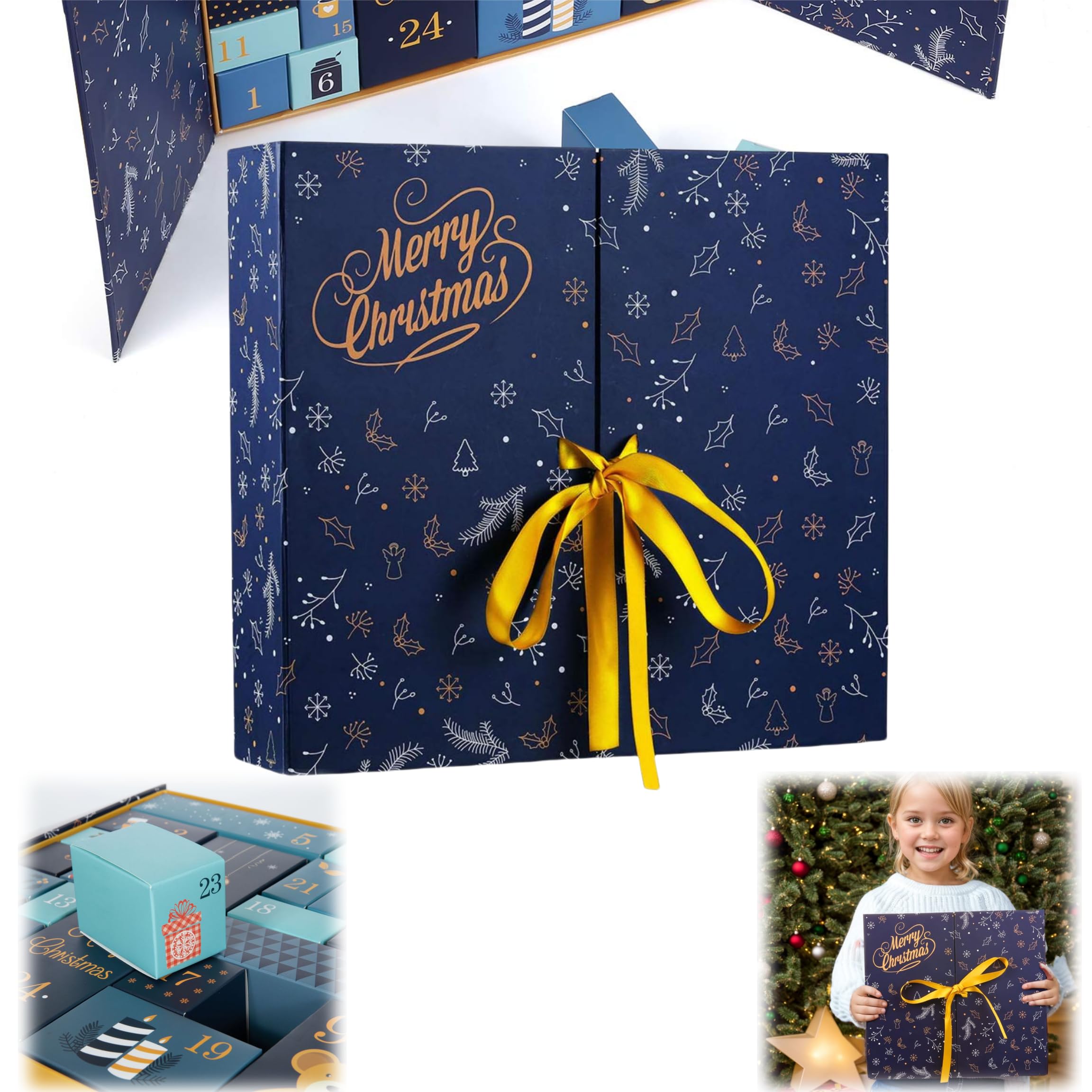 Amazon.com: Empty Advent Calendars To Fill,24 Empty Advent Calendar ...