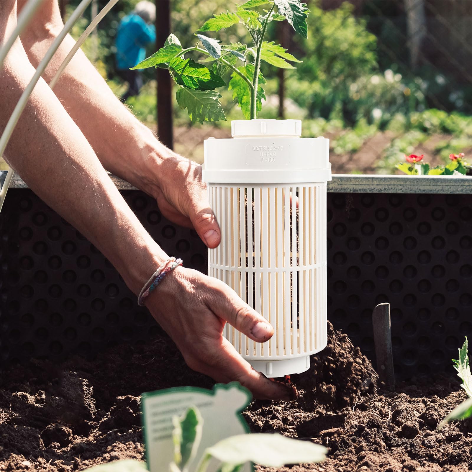 Snapklik.com : Blosssound 2 Pcs Inground Worm Composter Outdoor Farm ...