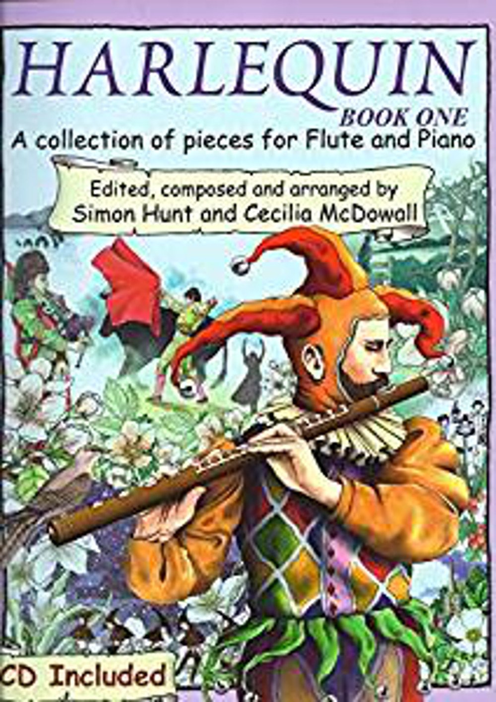 Harlequin Book 1 for Flute and Piano (with CD), Edited by Simon Hunt ...