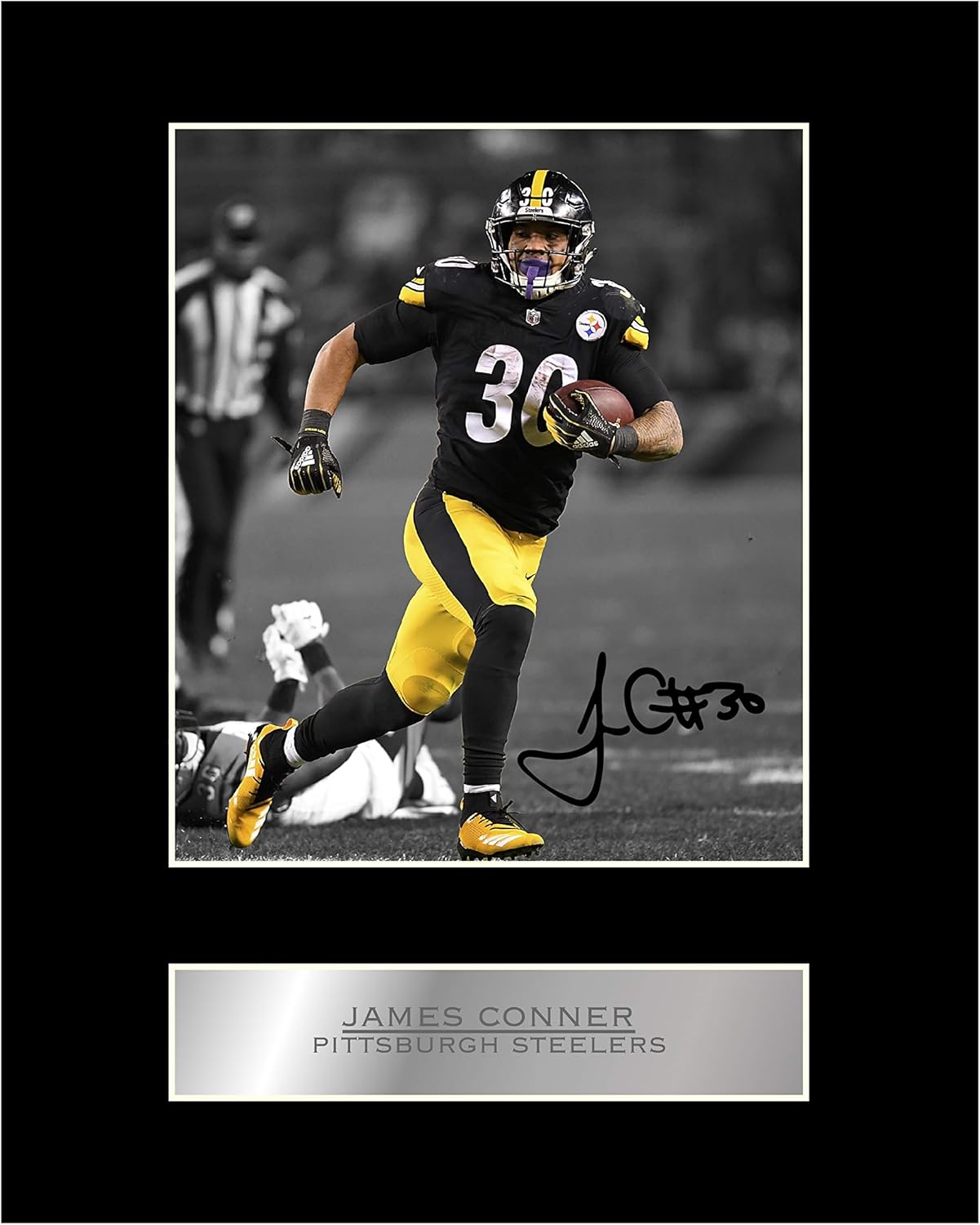 Amazon.com: iconic pics James Conner Print Signed Mounted Photo Display ...
