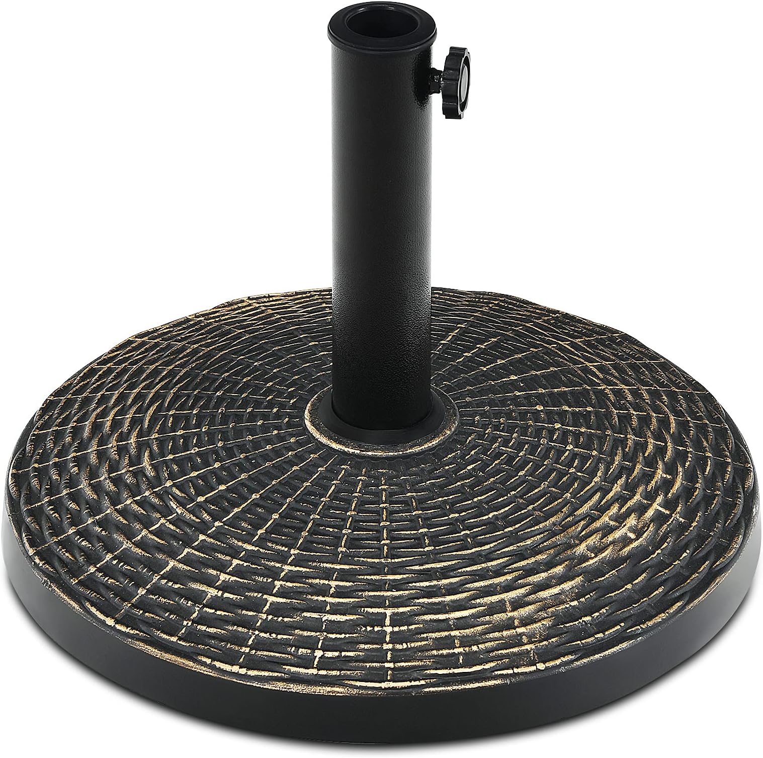 Amazon.com : Giantex 27lbs Patio Umbrella Base, 18 Inch Round Outdoor ...