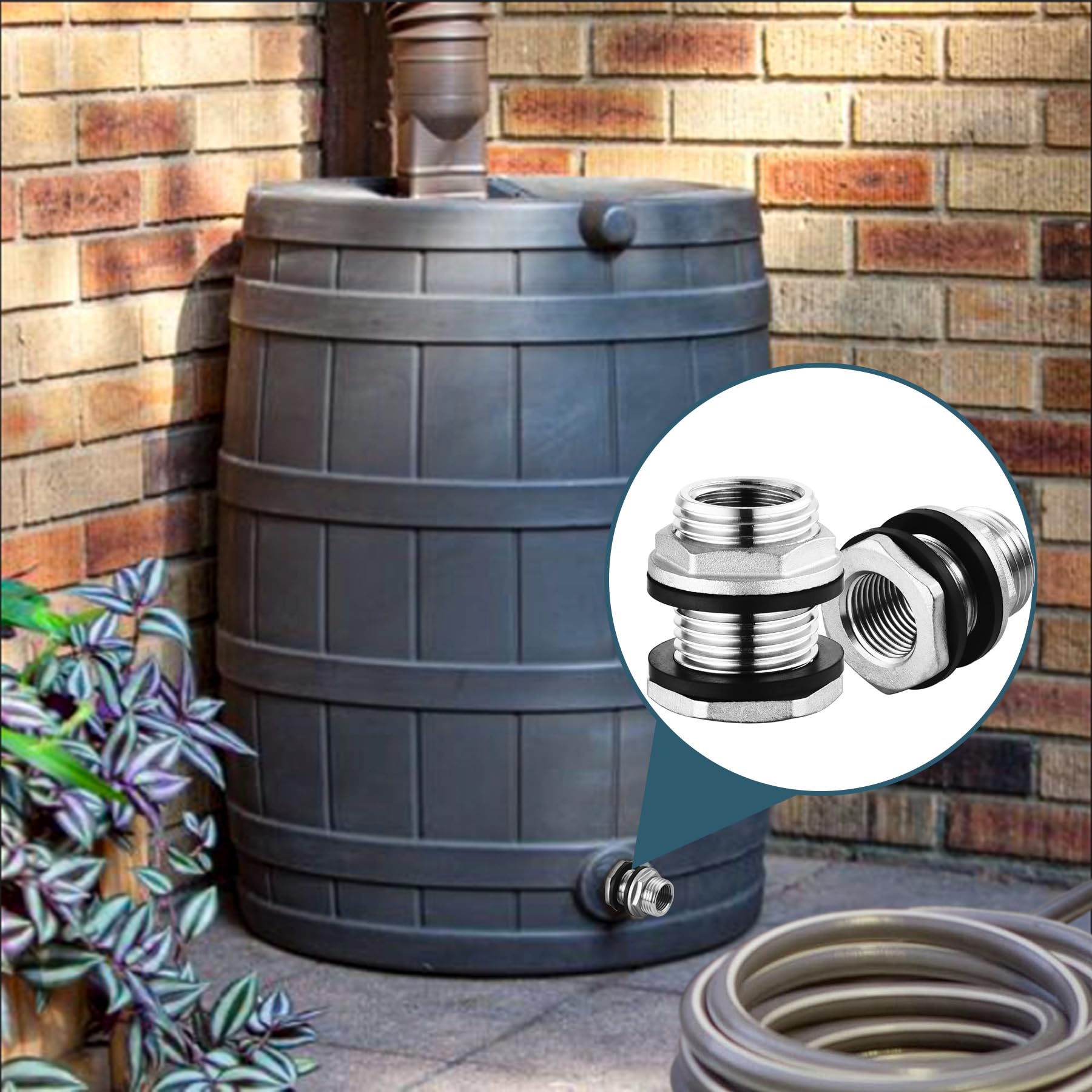 Ho Bulkhead Stainless Steel Rod 304 Stainless Steel Bulkhead Lock Pipe