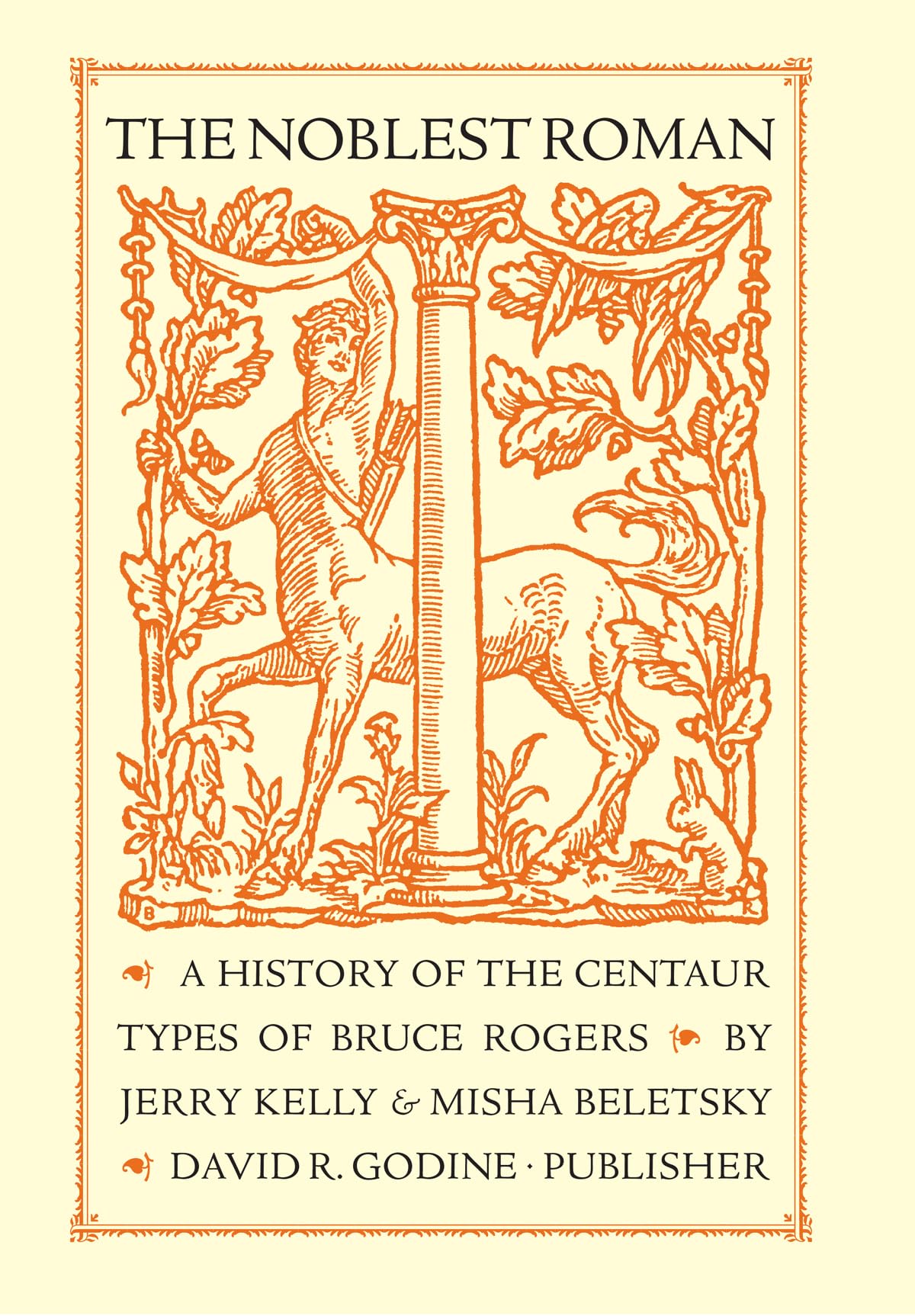 Centaur Font Nonpareil Type