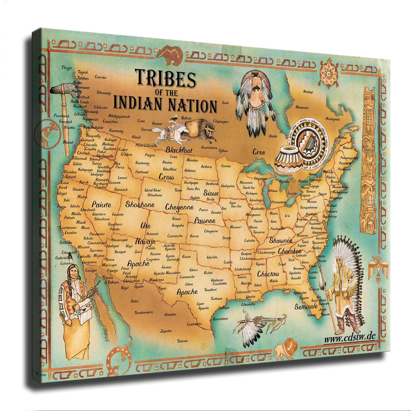 Anasazi Indians Map ECUIP : The Digital Library : Science