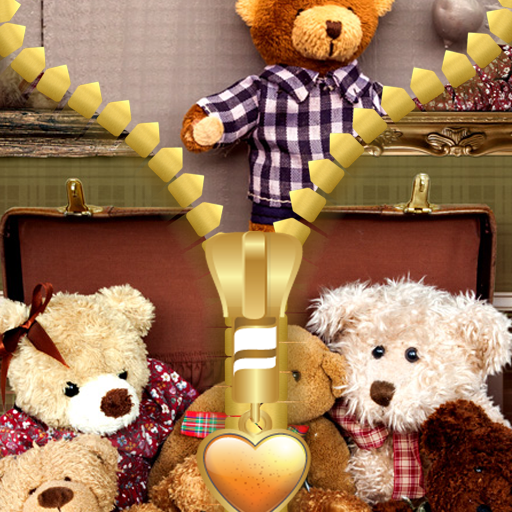 Teddy Bear Zipper Lock Screen - App on Amazon Appstore