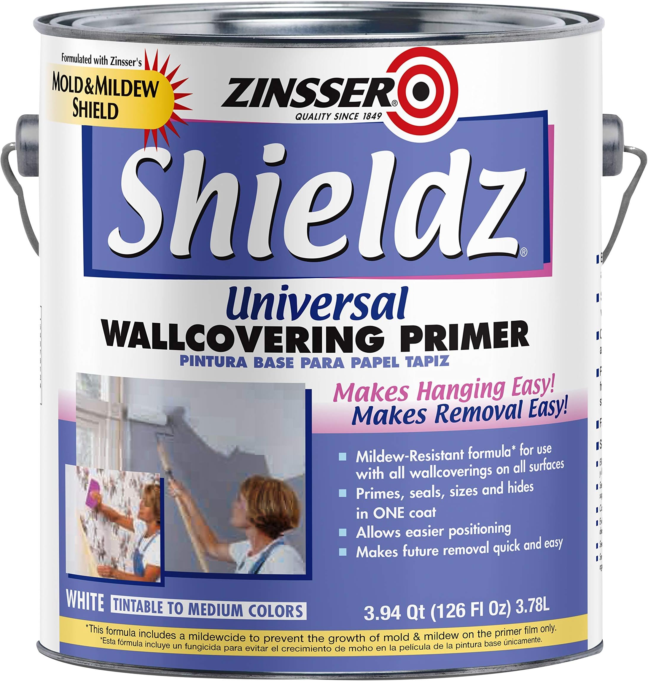Rust-Oleum Corporation 02501 Zinsser Shieldz Universal Wallcovering ...