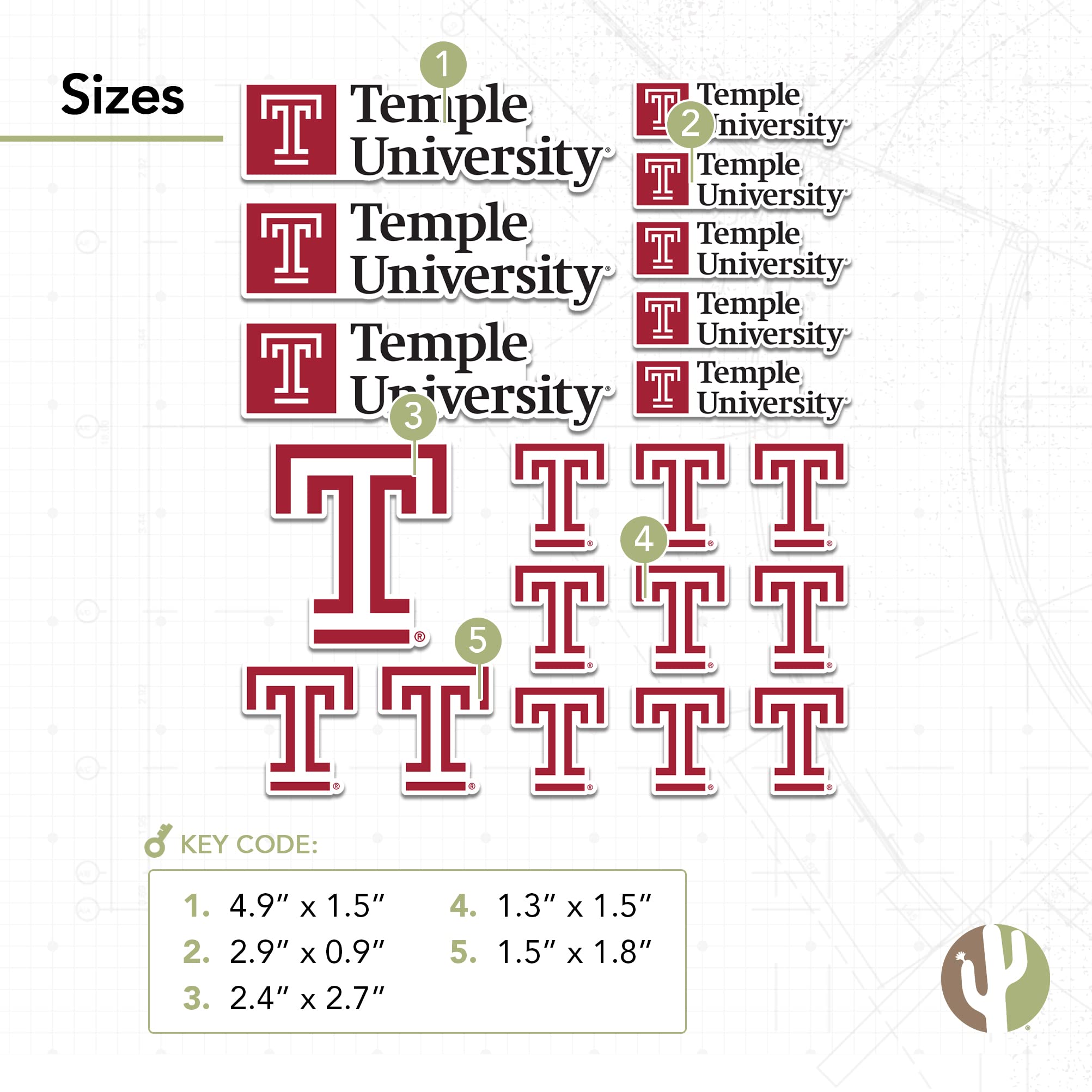 Temple Owls Background