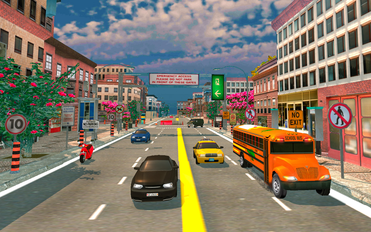 High School Bus Driving 3D - App on Amazon Appstore