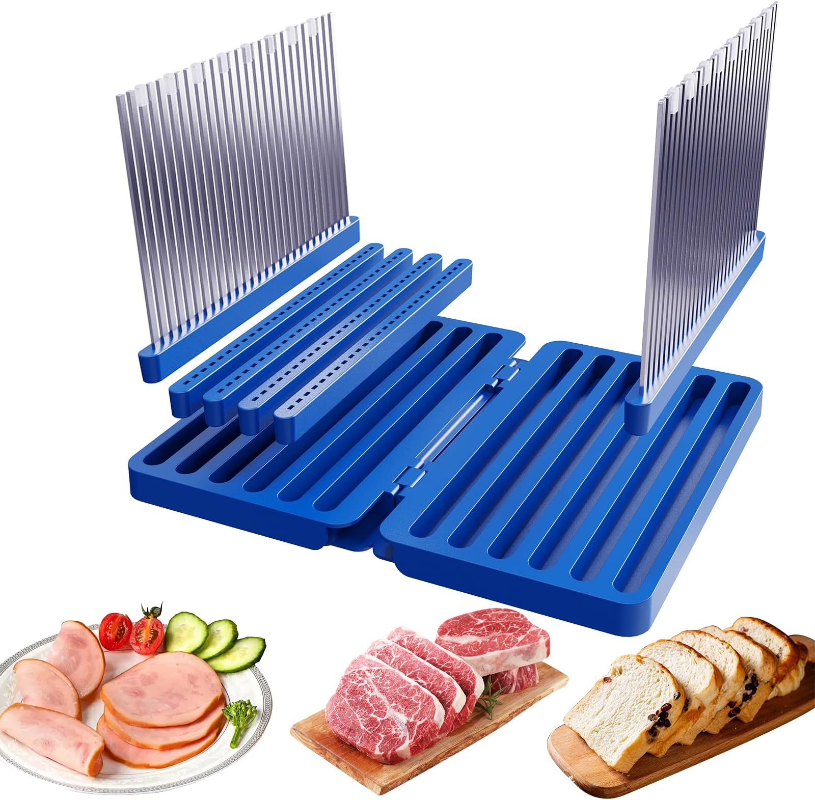 Amazon.com: Bread Slicer for Homemade Bread, Adjustable Bread Cutter ...