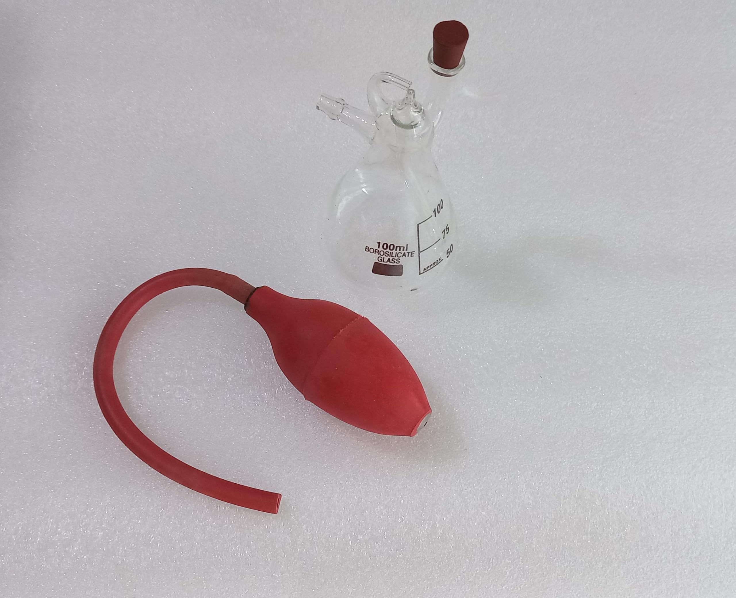 Transparent Conical Chromatography Sprayer With Rubber (100ml Flask ...