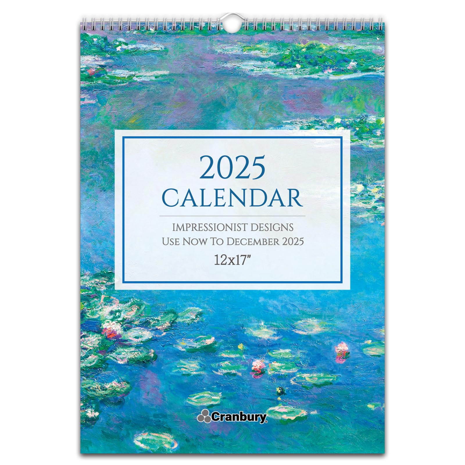 Snapklik.com : CRANBURY 12x17 Wall Calendar 2025 (Artwork), Large ...