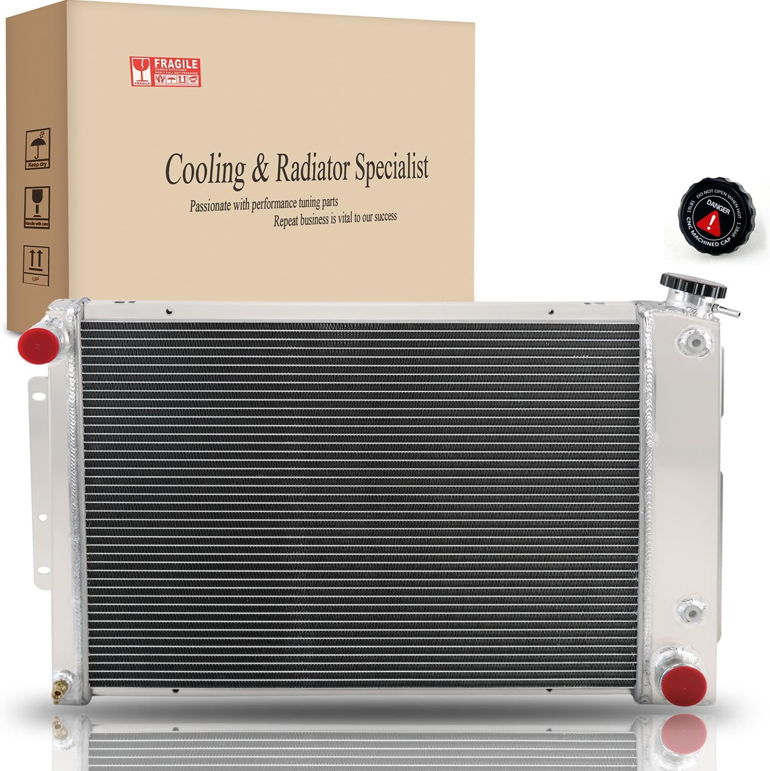 Amazon.com: 4 Rows Radiator for 1967-1969 Chevy Camaro/Pontiac Firebird ...