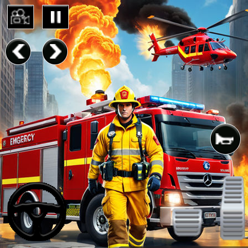 Fire Truck Simulator Games - Firefighter Rescue Missions - App on ...