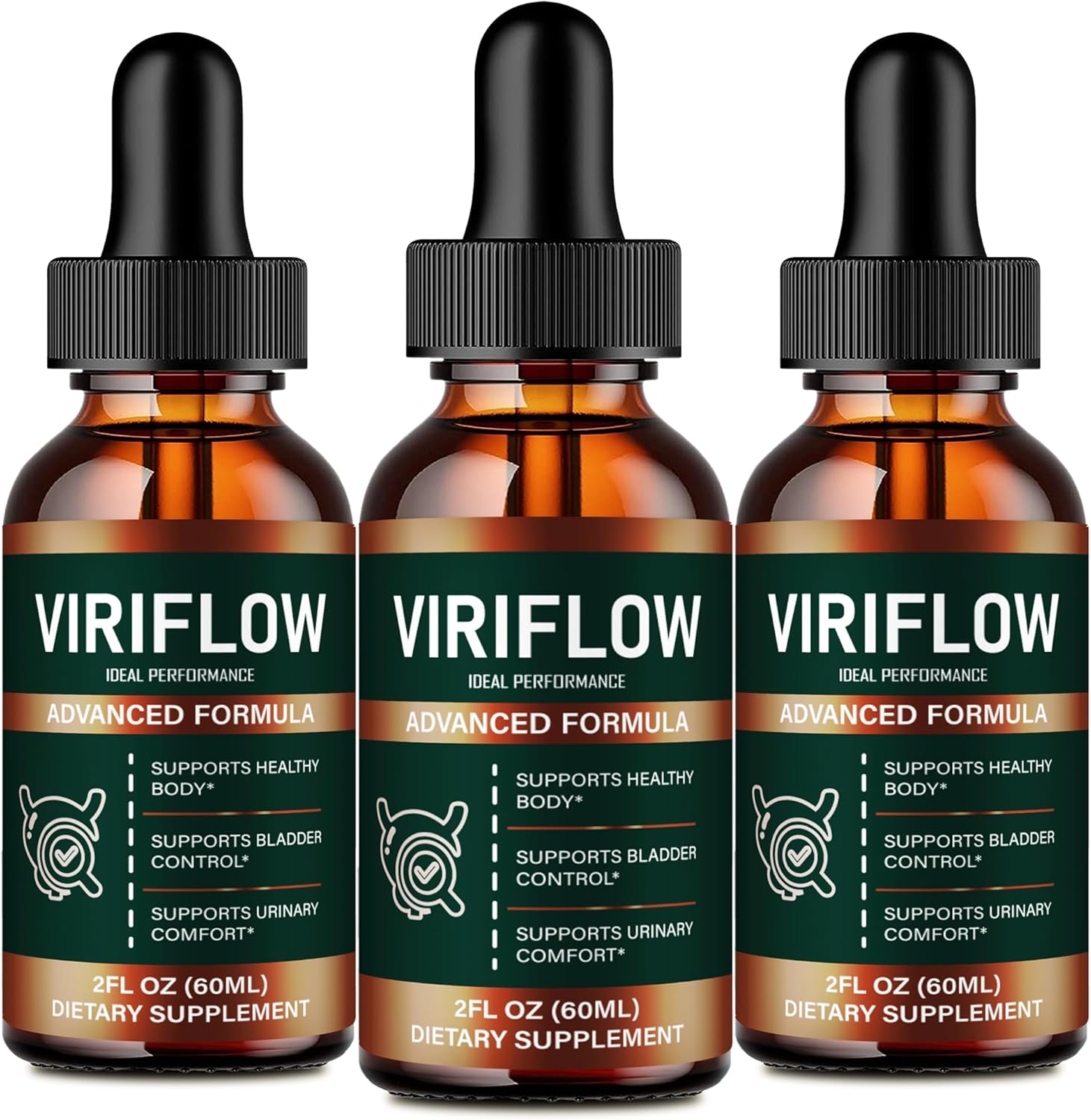 Amazon.com: ViriFlow Drops, Official ViriFlow Prostate Health Supplements for Men - Maximum ...