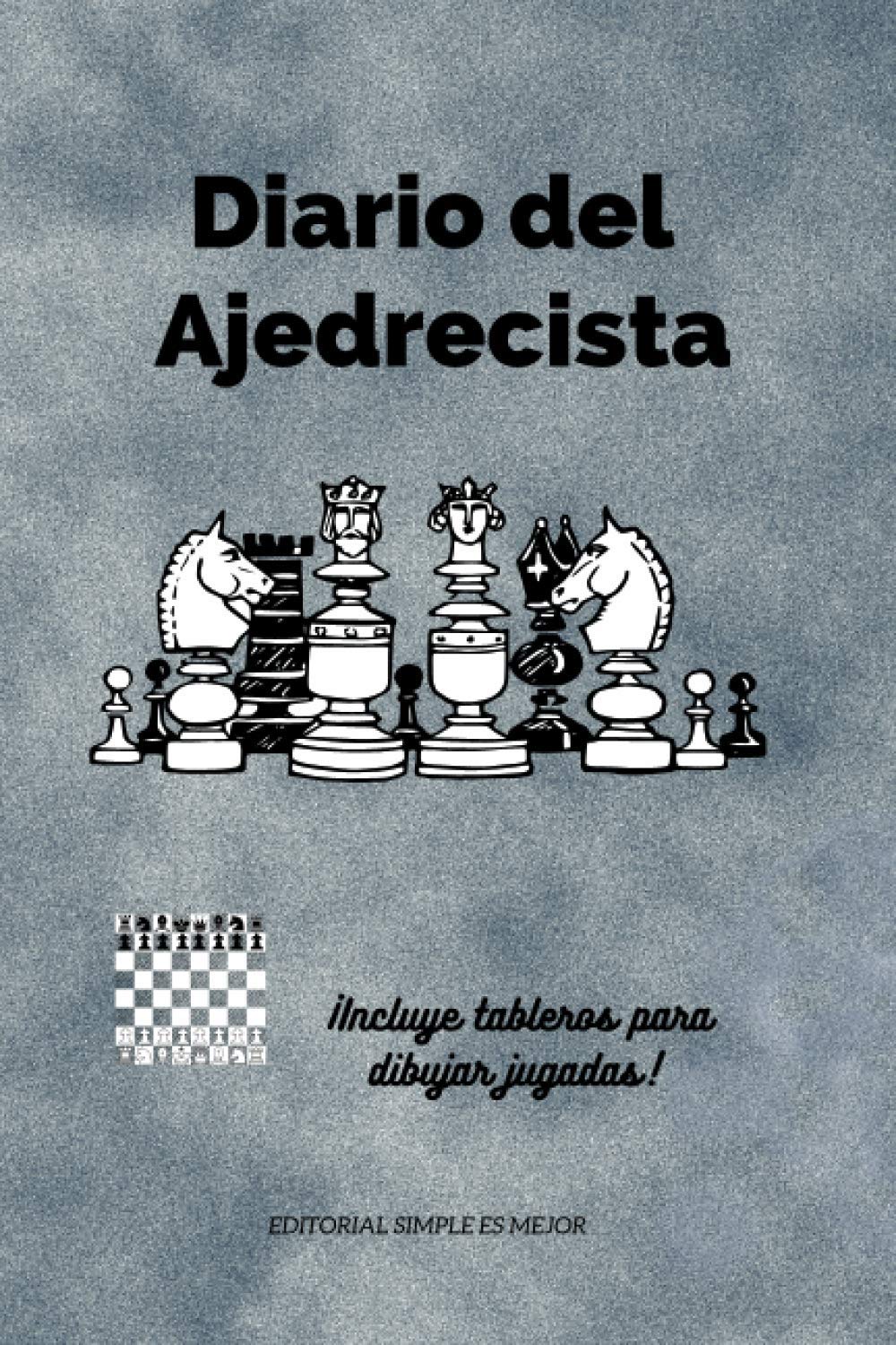 Buy Cuaderno de Ajedrez ¡2 EN 1! illas para registrar tus partidas + Tableros para dibujar ...