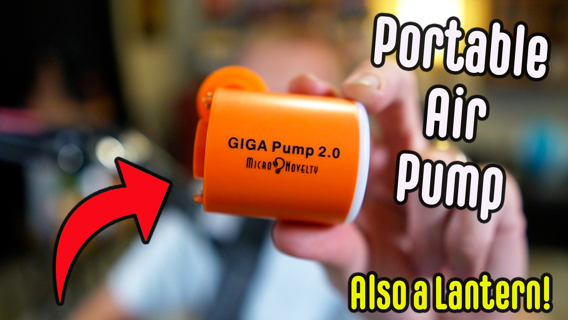 Watch This Portable Air Pump Has An Amazing Feature! on Amazon Live