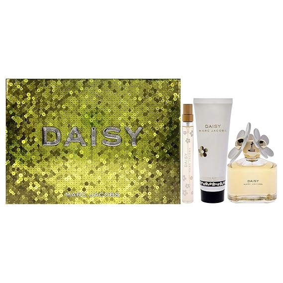 Amazon.com : Daisy by Marc Jacobs for Women - 3 Pc Gift Set 3.3oz EDT ...