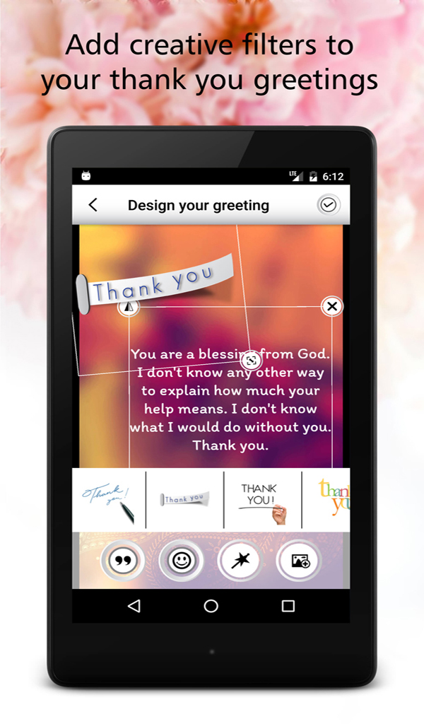 Thank You Greeting Cards - App on Amazon Appstore