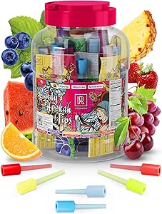 Amazon.com: Candy Hookah Tips - 60 pcs Glow in The Dark Jolly Tips ...
