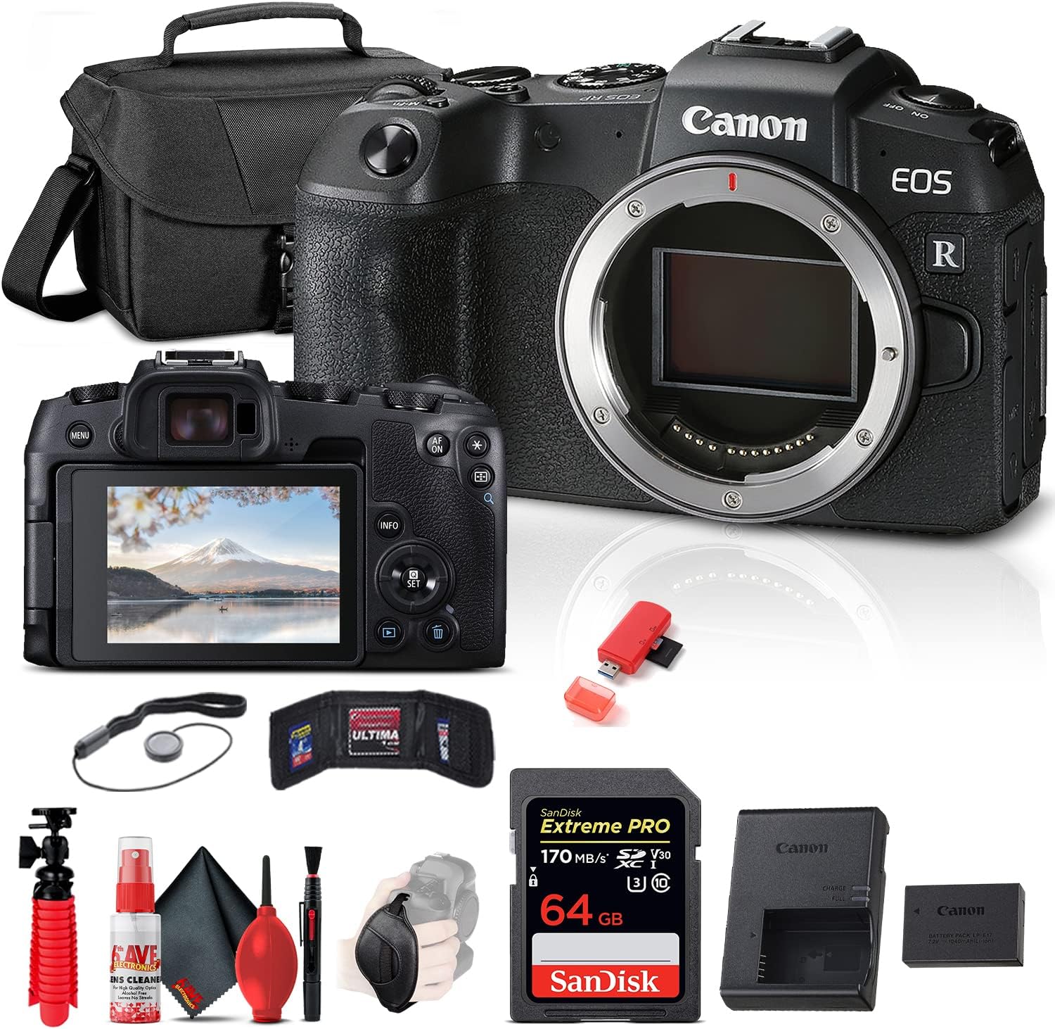 Amazon.com : Canon EOS RP Mirrorless Digital Camera (Body Only ...
