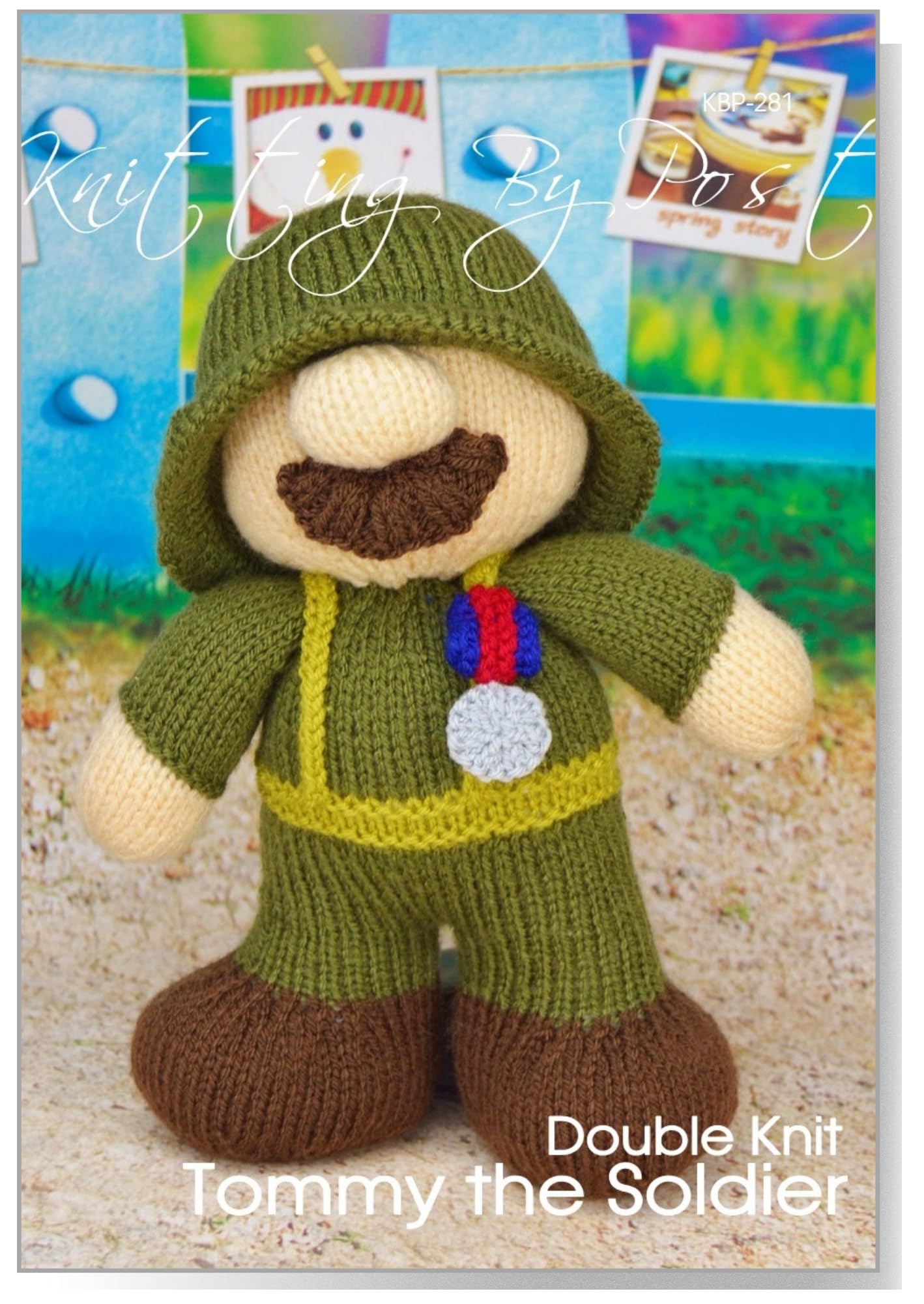 Knitting by Post Knitting Pattern Tommy the Soldier WW2 Soft Toy From ...