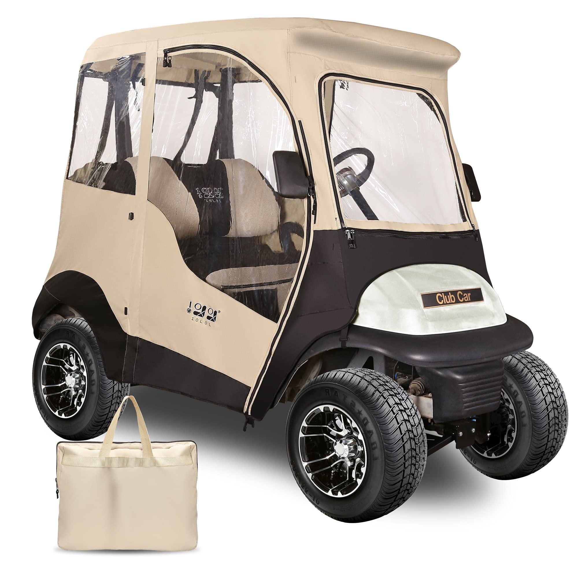 Buy 10L0L 2 Passenger Golf Cart Enclosure for Club Car Precedent, Golf ...