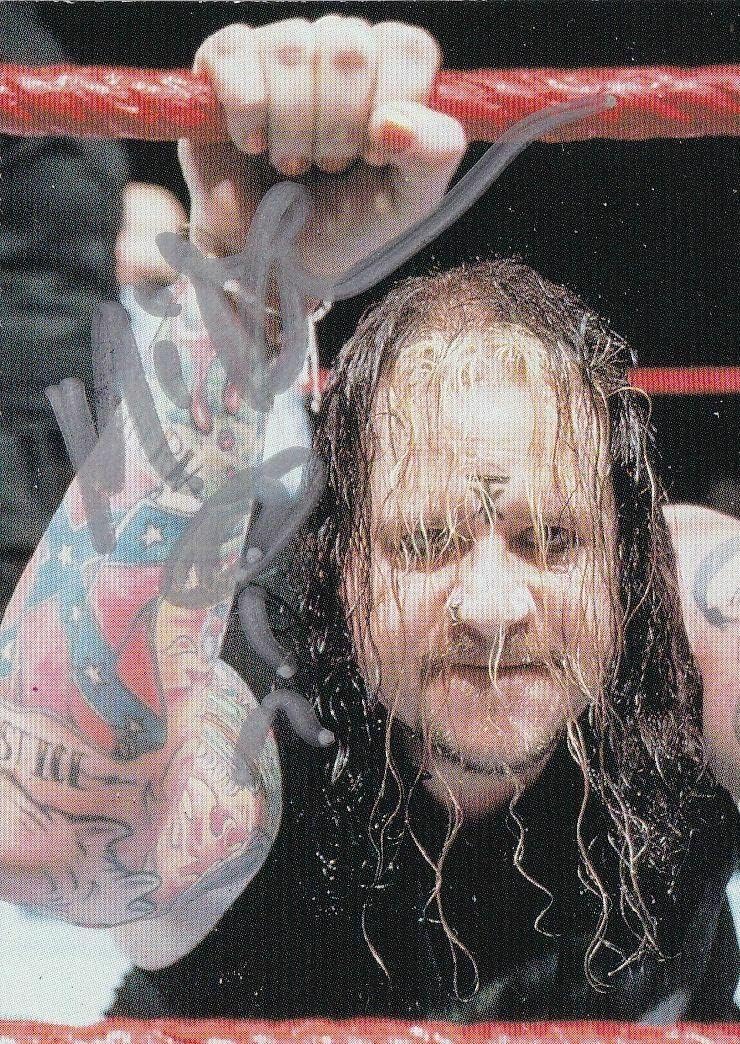 Mideon Signed 1999 Comic Images WWF SmackDown Rookie Card #24 WWE RC ...