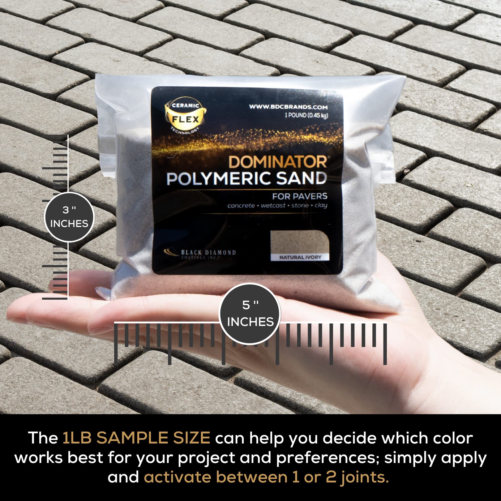 DOMINATOR 40-lb Natural Ivory Paver Polymeric Sand In The, 41% OFF