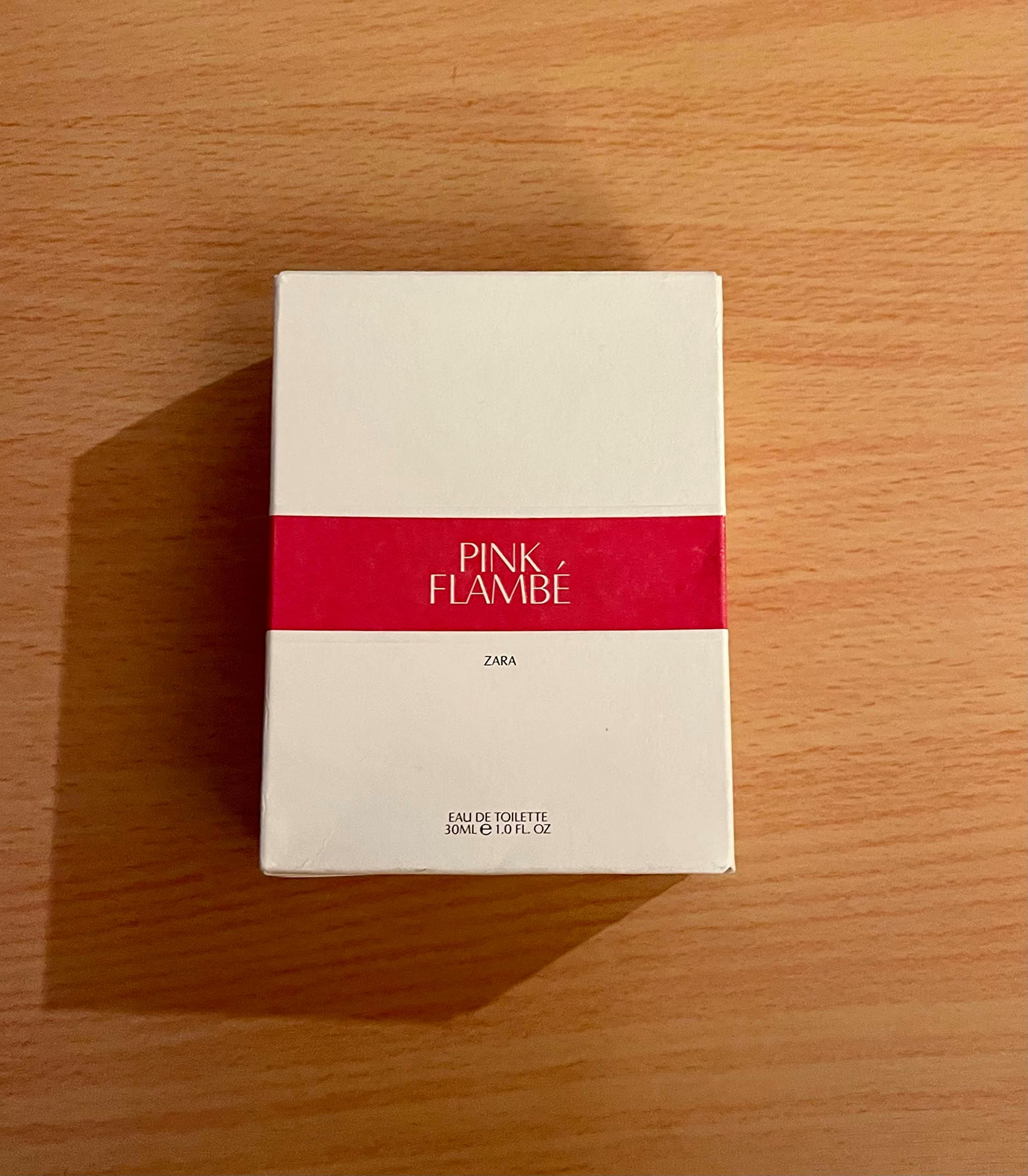 Amazon.com : Zara Pink Flambe Eau De Toilette Perfume 90 ML 3.0 Fl OZ ...