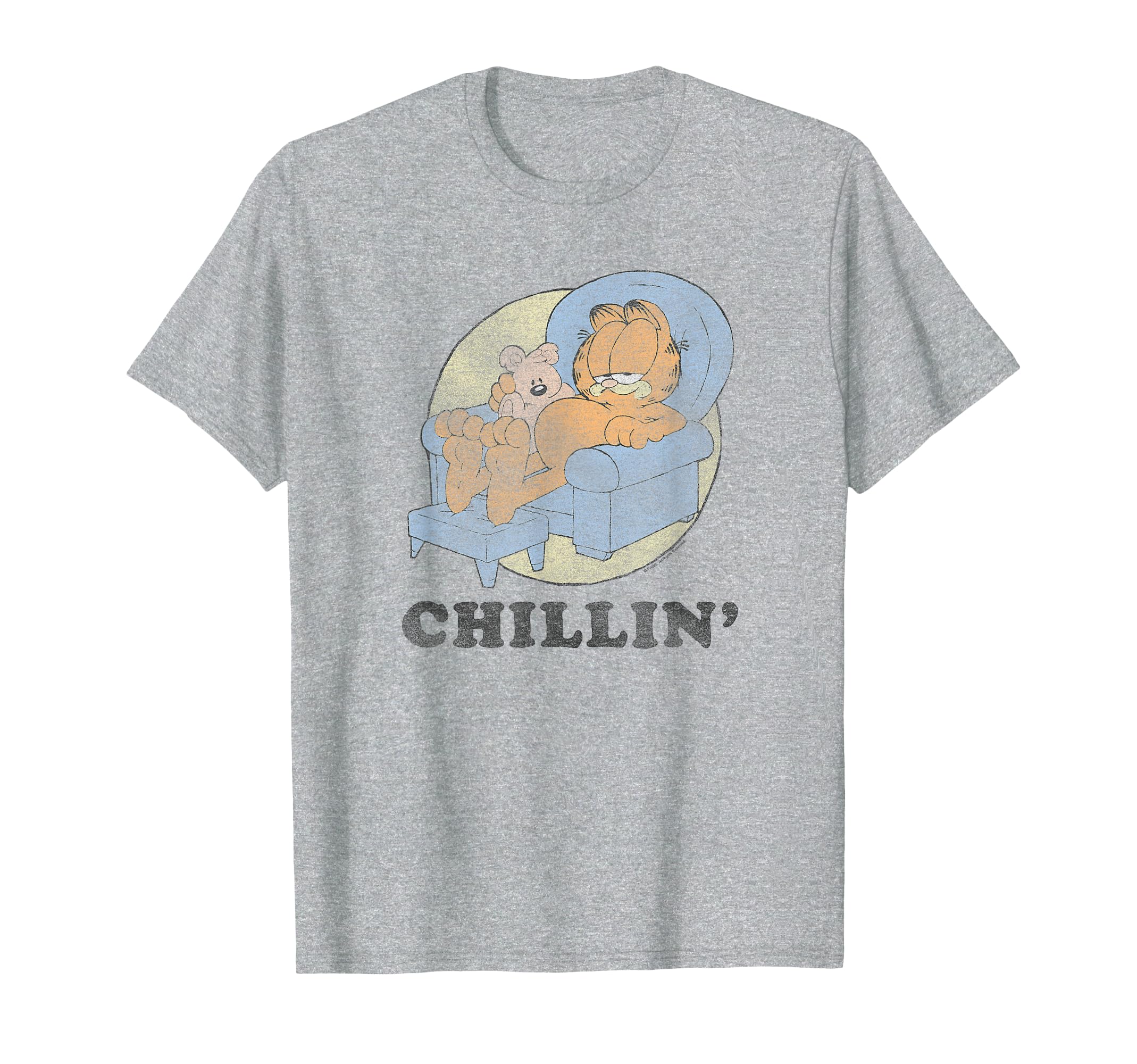 Amazon.com: Garfield Chillin' T-Shirt : Clothing, Shoes & Jewelry