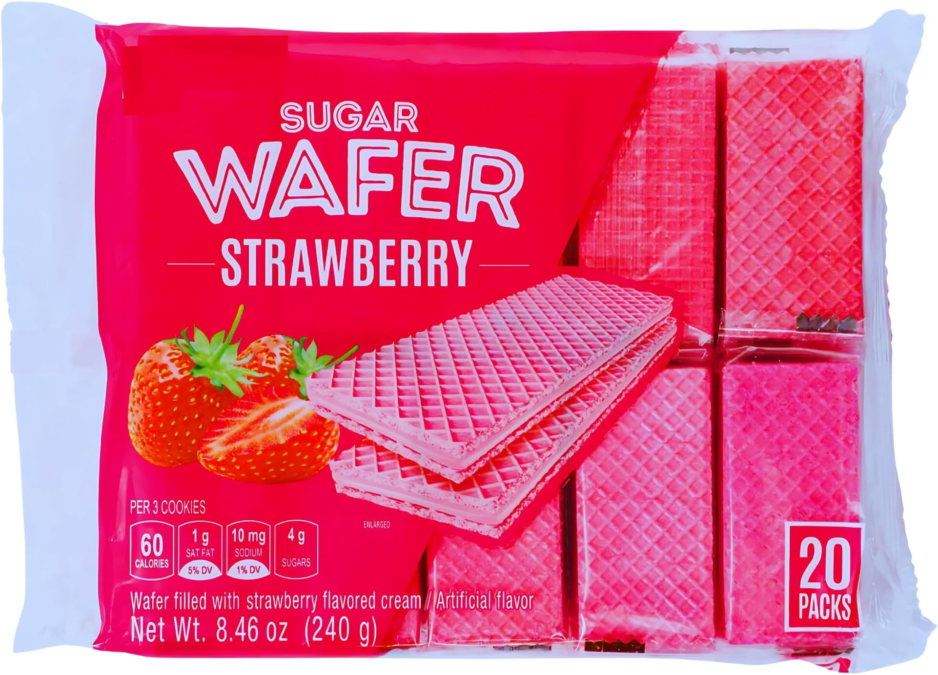 Amazon.com: Keebler Sugar Wafer Vanilla, 2.75-Ounce Packages (Pack of ...