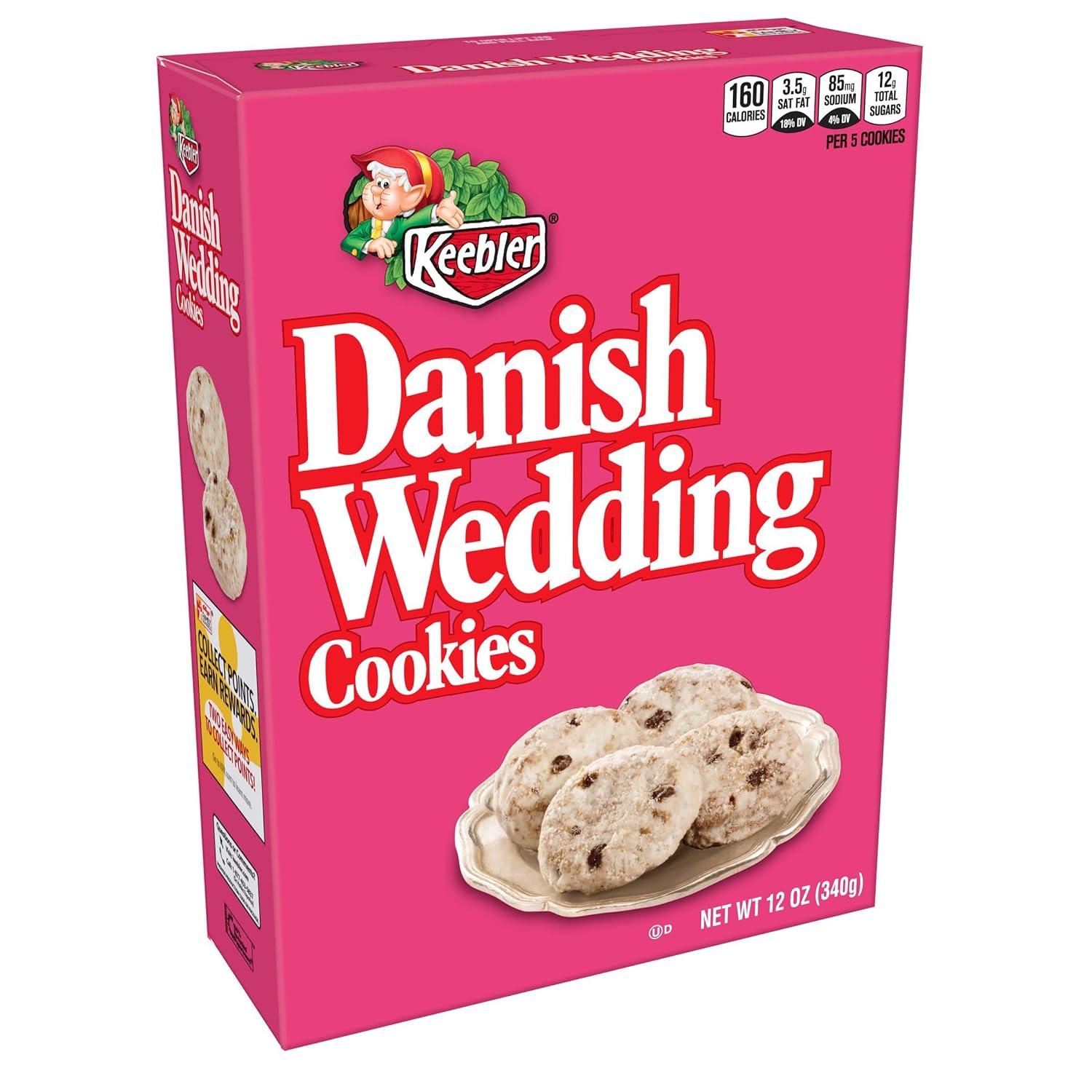 Amazon.com: Keebler Cookies, Danish Wedding, Flavors of Coconut and ...