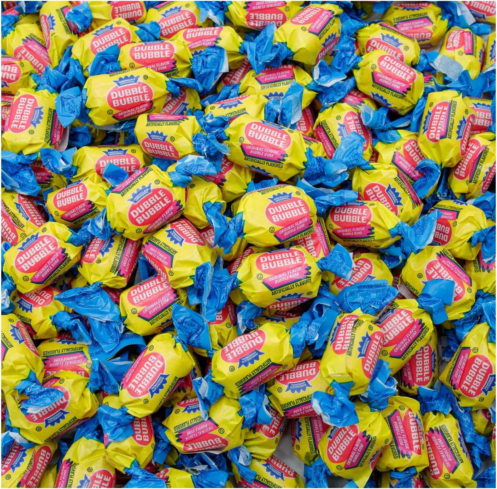 Amazon.com : Dubble Bubble 165 Count Tub Bubble Gum : Grocery & Gourmet ...