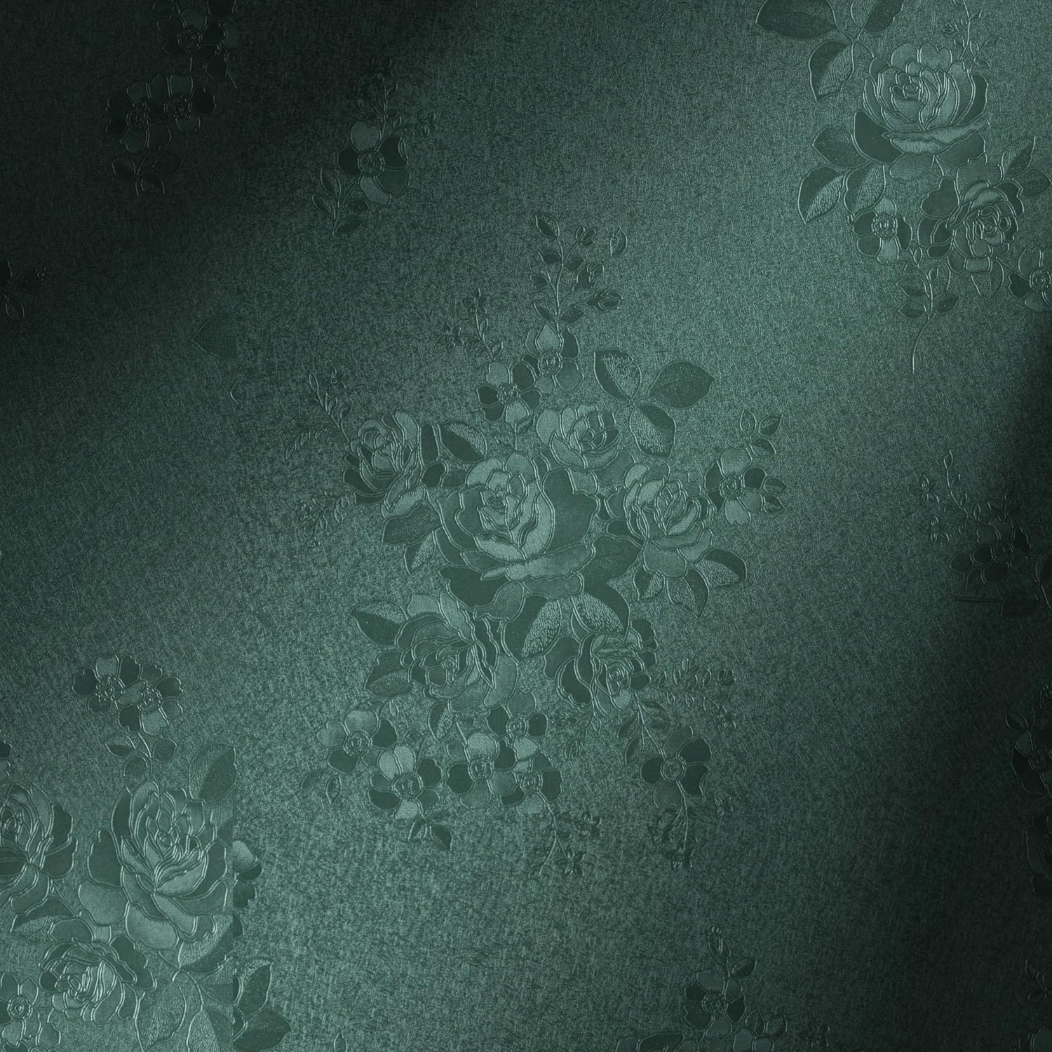 Erfoni 78.7"x17.7" Vintage Contact Paper Dark Green Peel and Stick ...