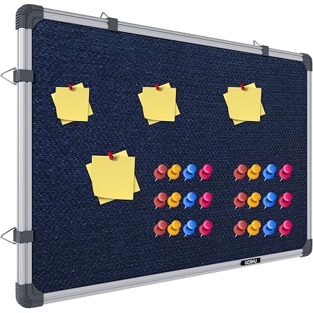 GOSHU 2 X 3 Feet Notice Premium Material Pin-up Board/Pin-up Board/Soft ...