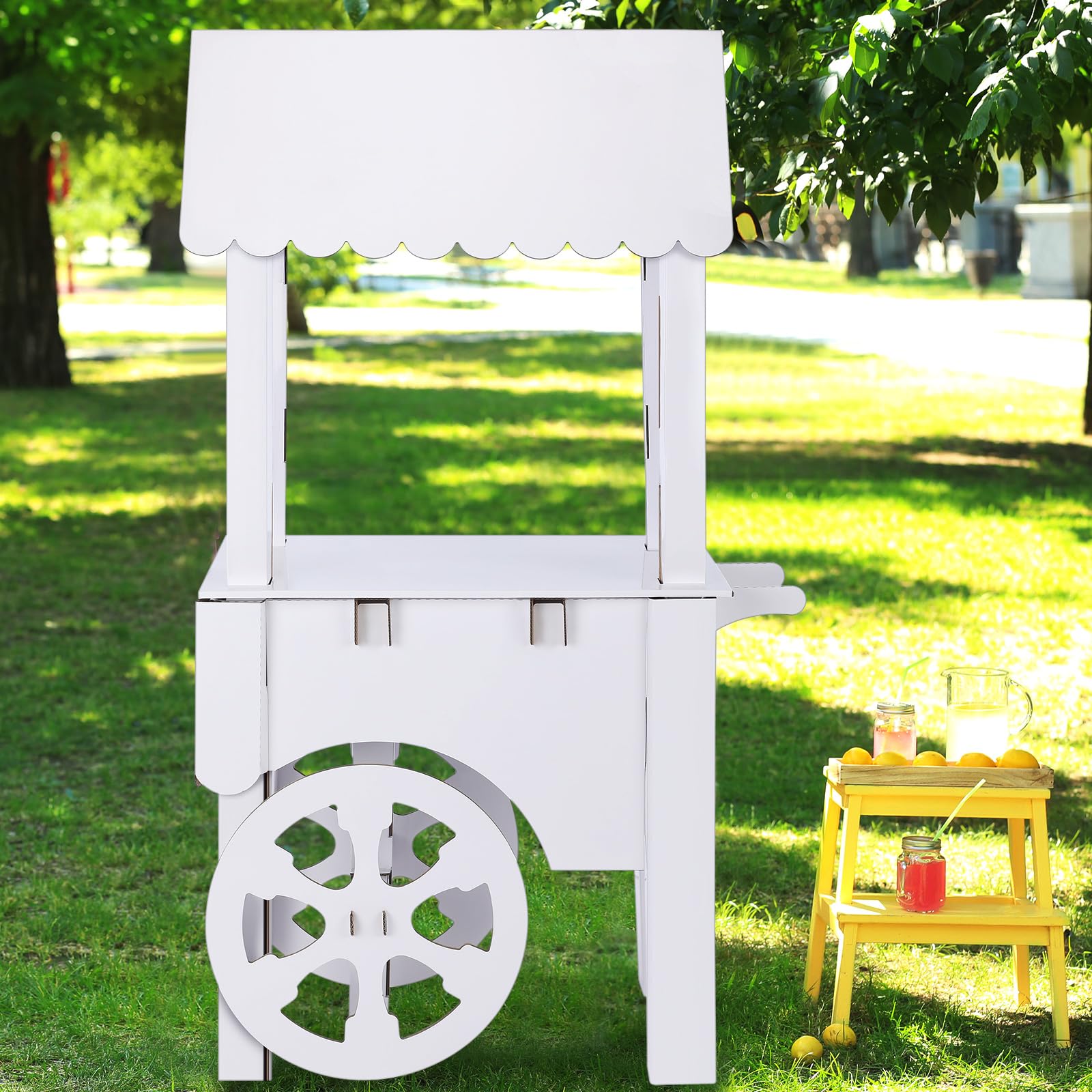 Old Fashioned Candy Cart Display