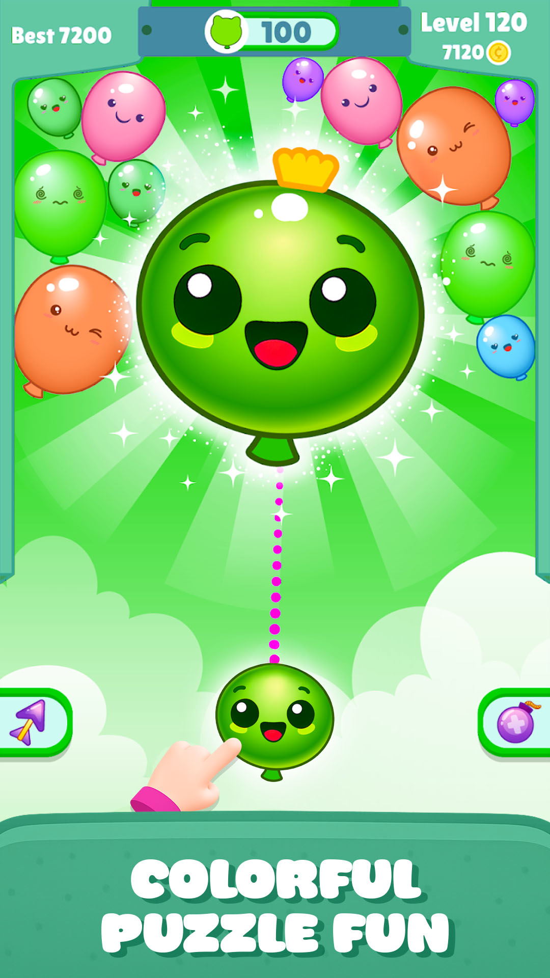 Balloon Pop: Match & Merge Puzzle Game-Aplicación en Amazon Appstore