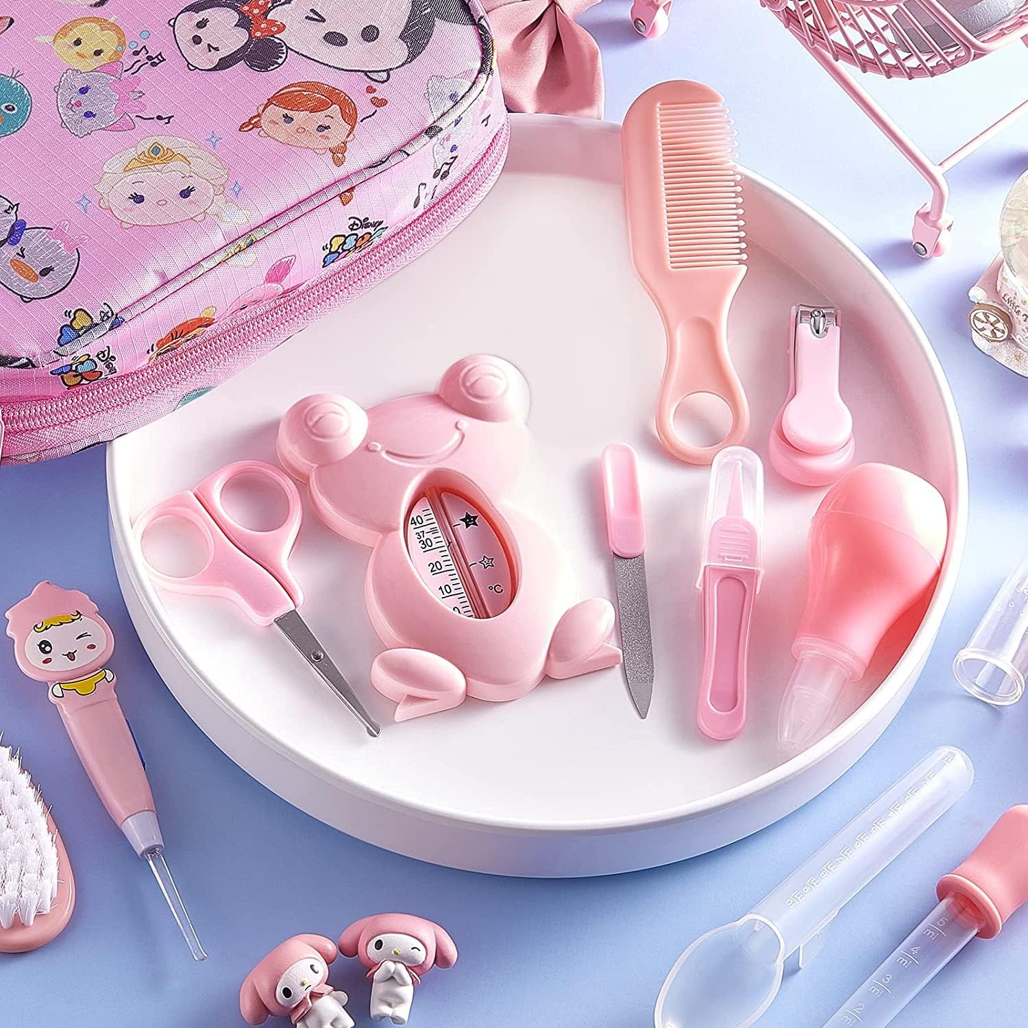 Kit de cuidado de la salud y aseo del bebé juego portátil de cuidado de ...