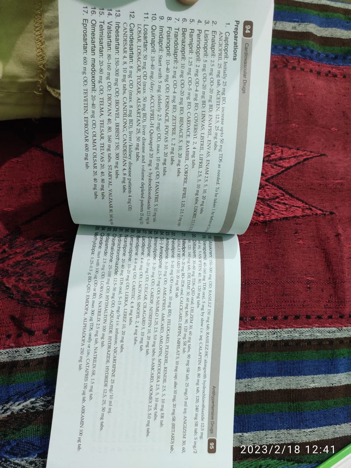 Buy Pharmacological Classification of Drugs with Doses and Preparations ...