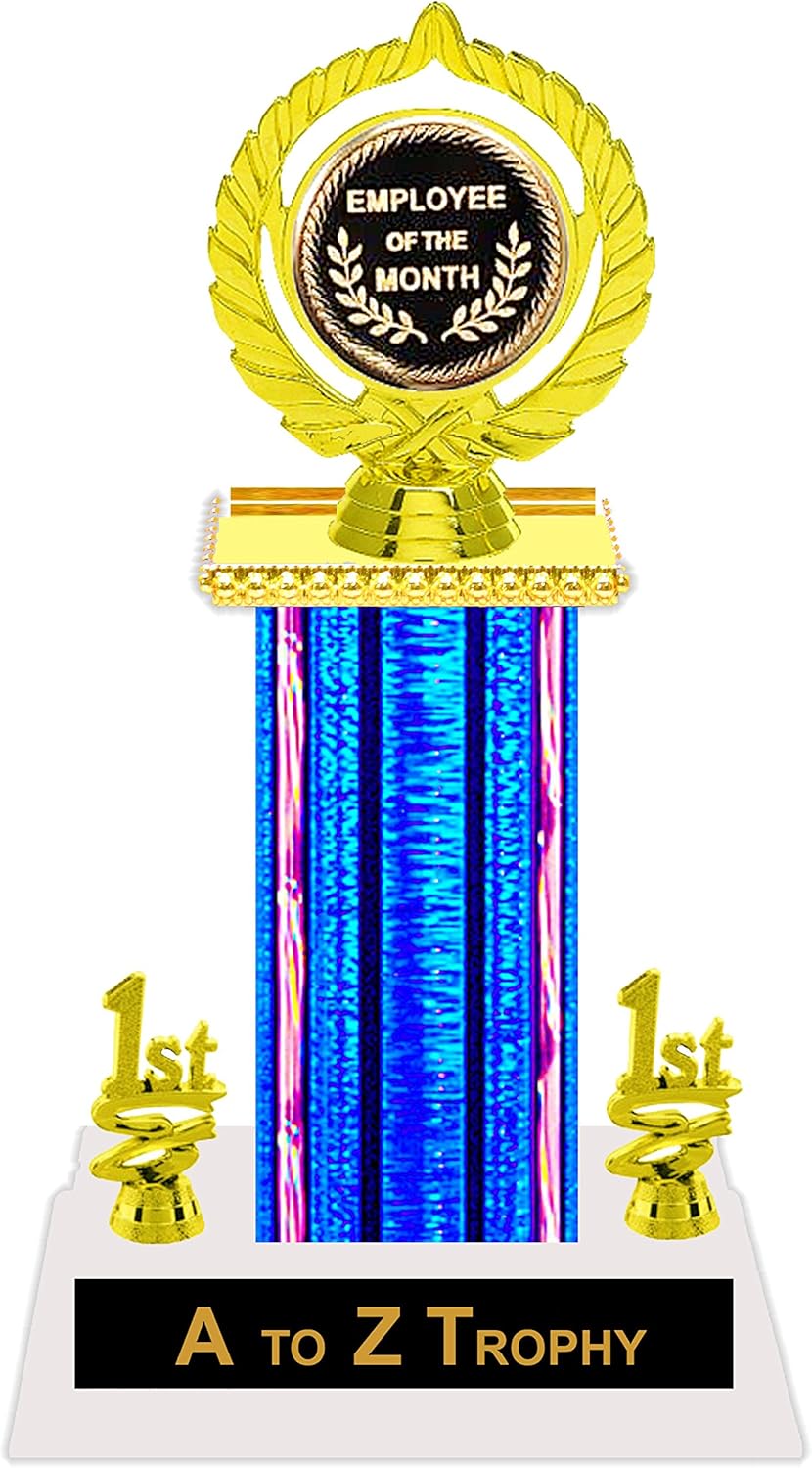 Amazon.com : Trophies Employee of The Month Trophy 11 1/2" Business ...