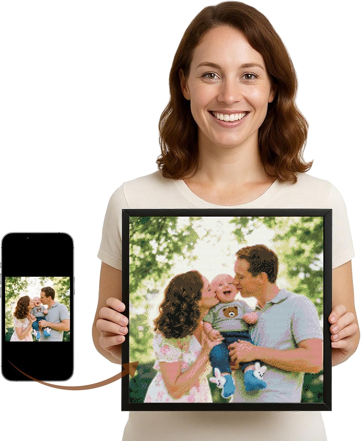 Amazon.com: Custom Diamond Painting Art Kits for Adults, 5D ...