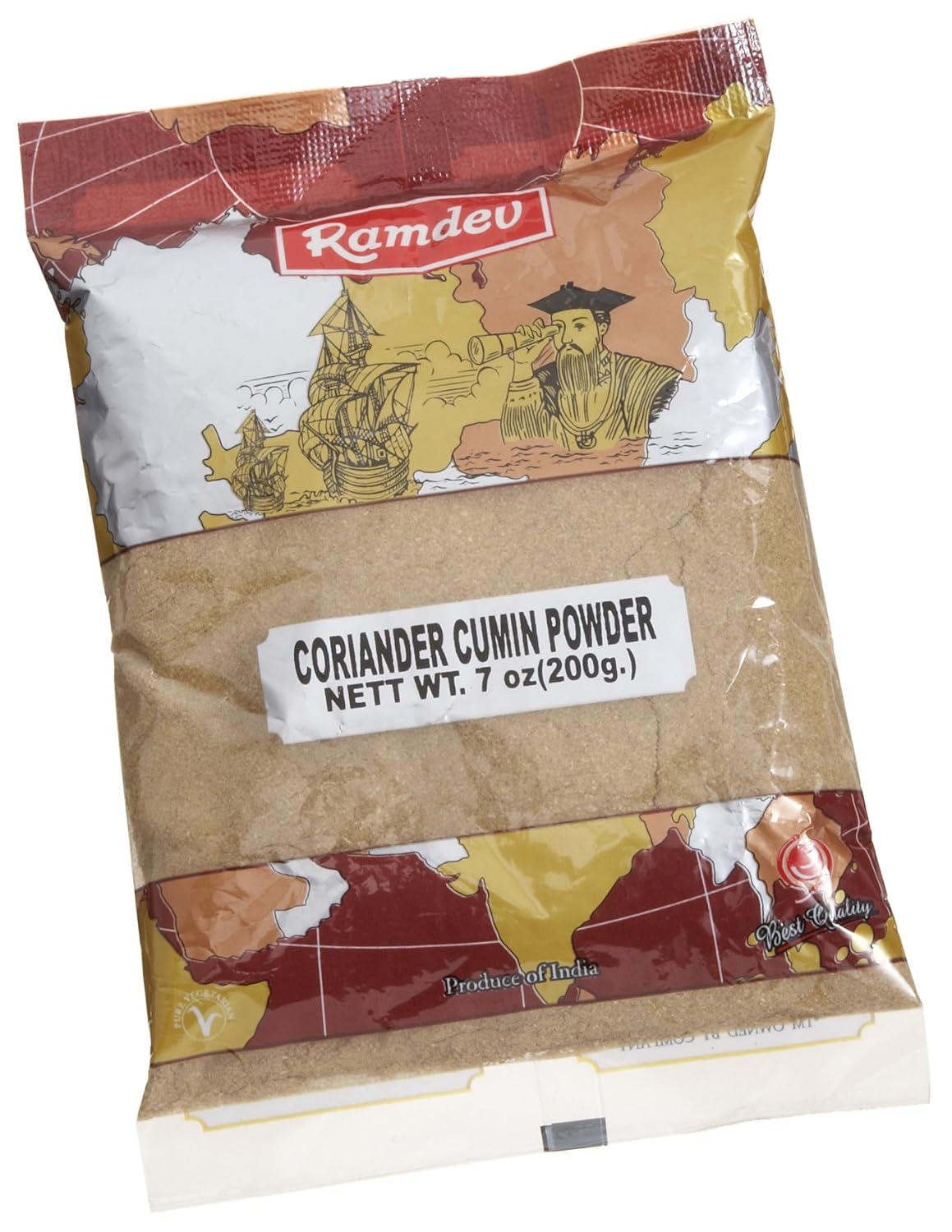Amazon.com : Ramdev Coriander Cumin Powder, 7-Ounce Packages (Pack of ...