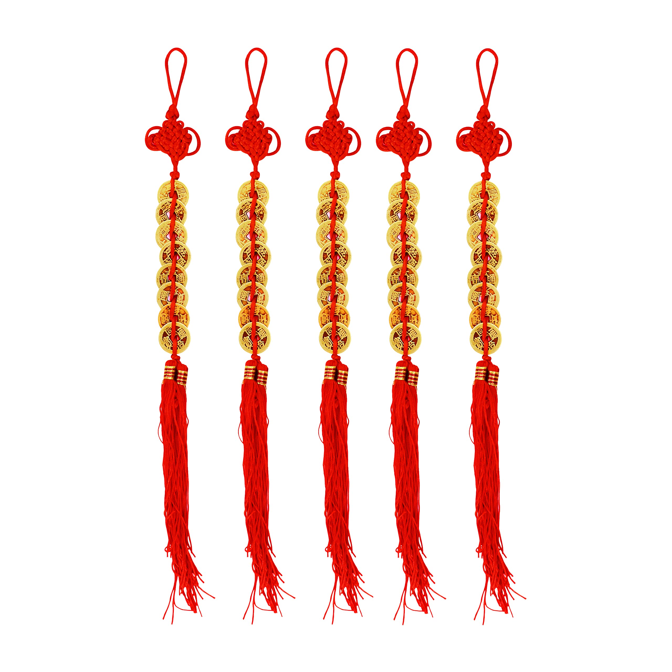 Ancient Chinese Coins On String